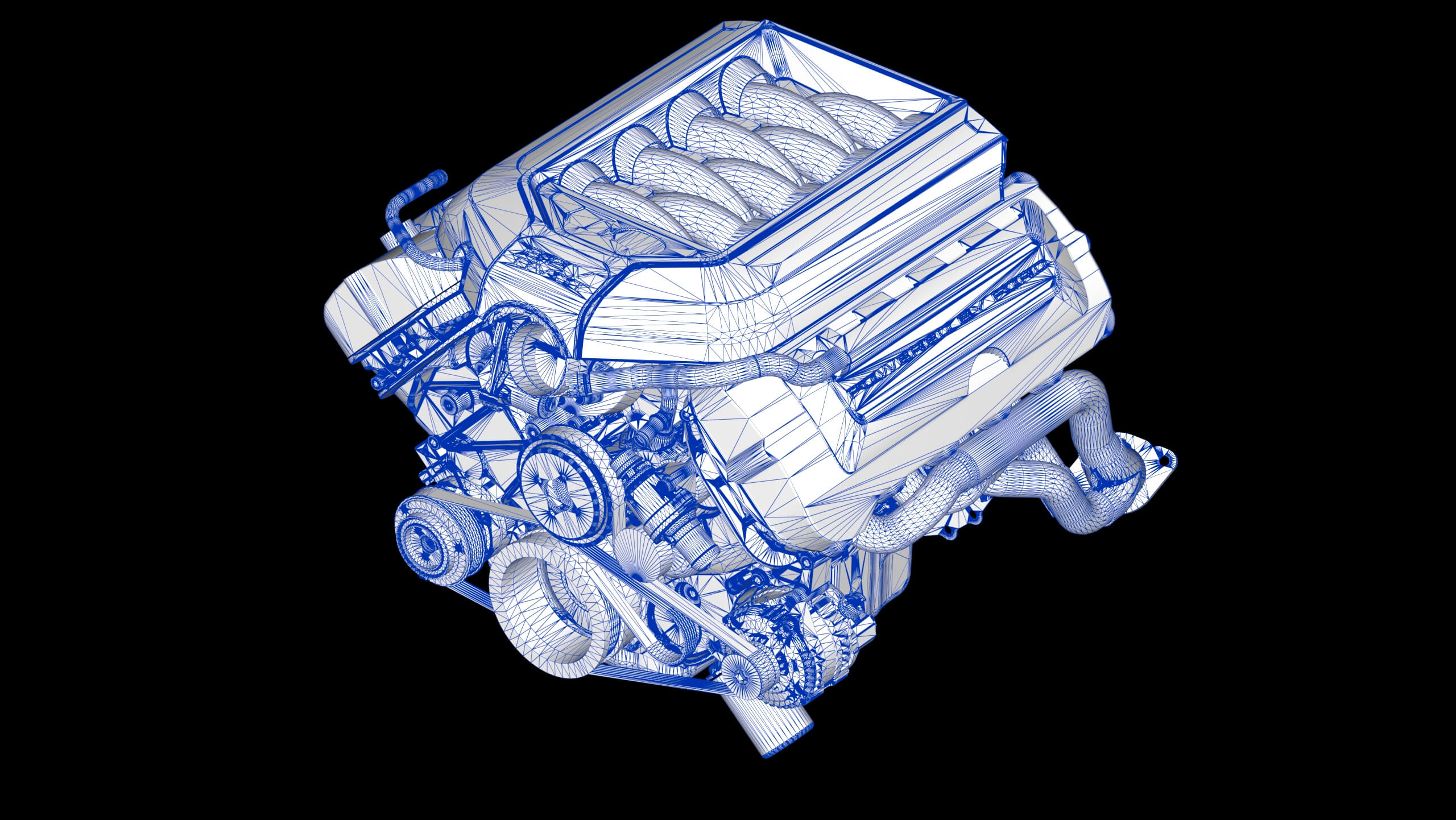 Ford Coyote V8 - 3D Model by impulse99