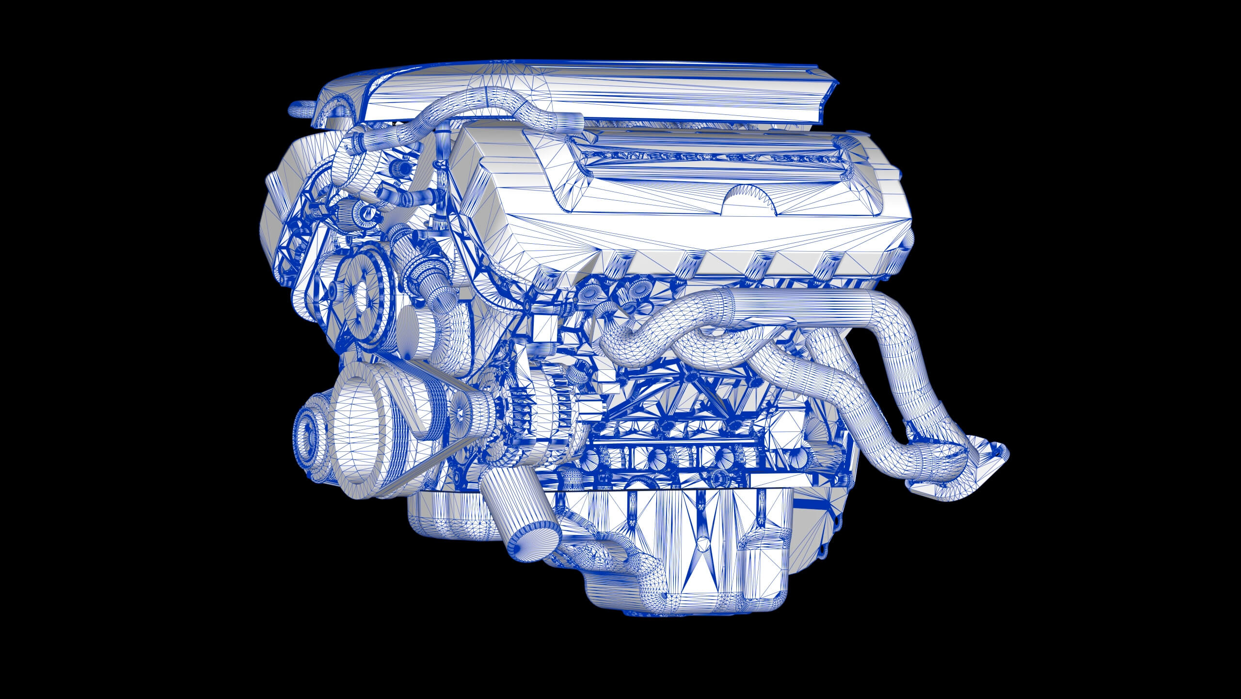 Ford Coyote V8 - 3D Model by impulse99