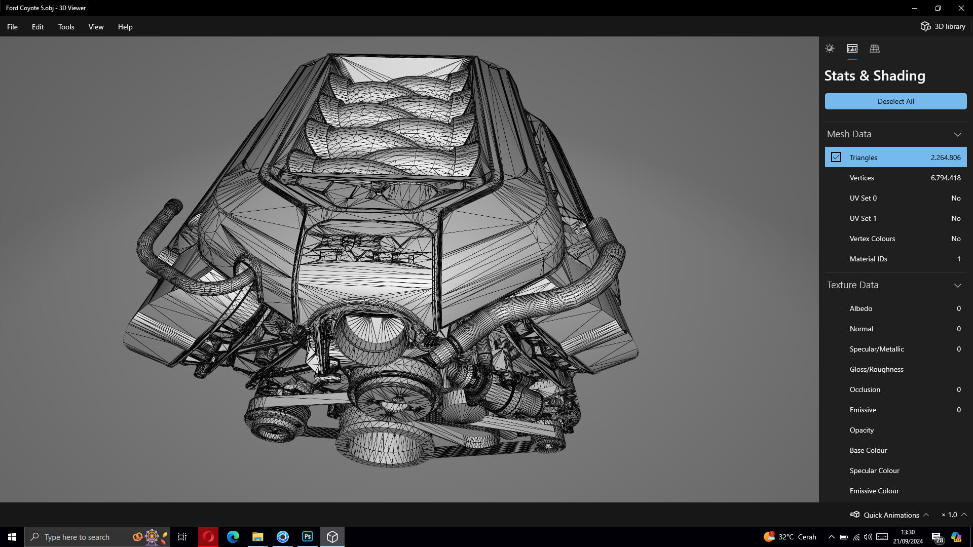 Ford Coyote V8 - 3D Model by impulse99