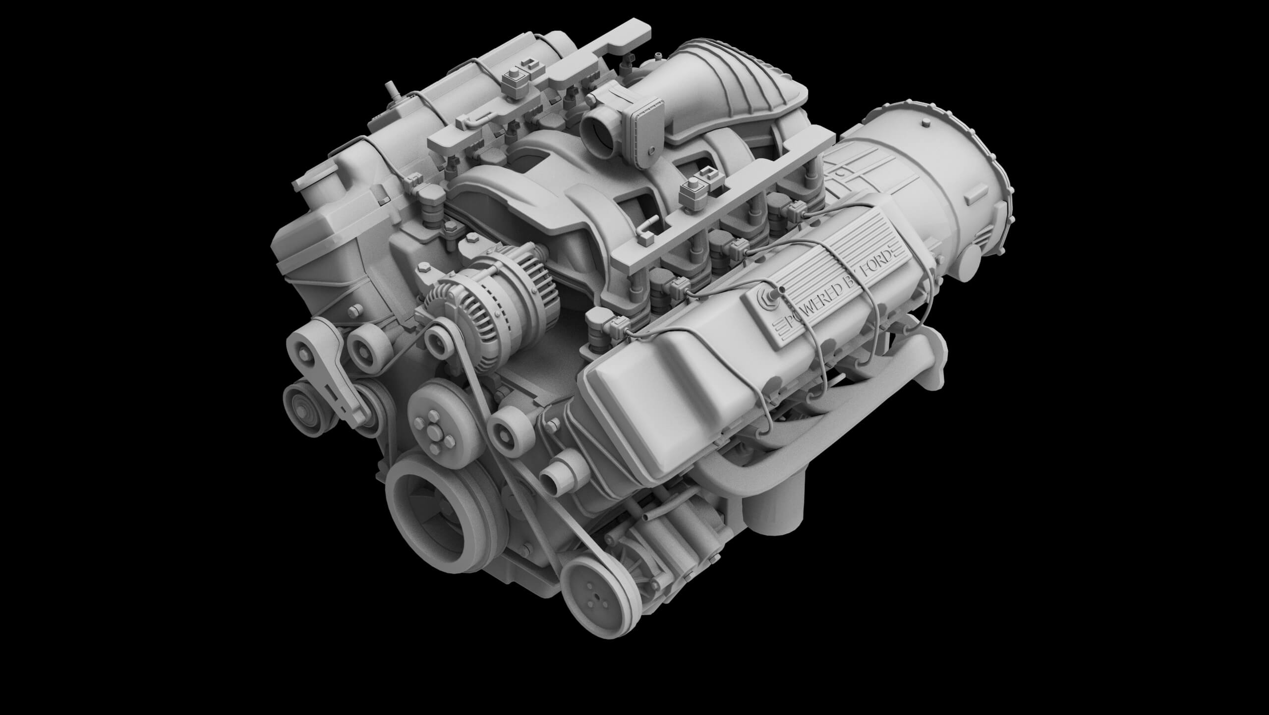 Ford F150 Big V8 - 3D Model by impulse99