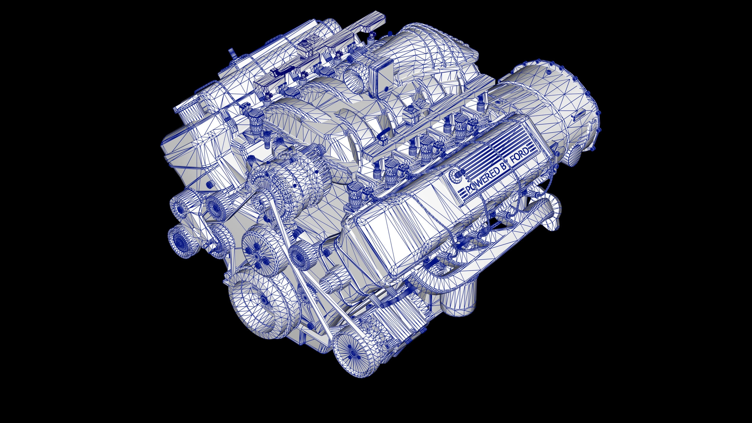 Ford F150 Big V8 - 3D Model by impulse99