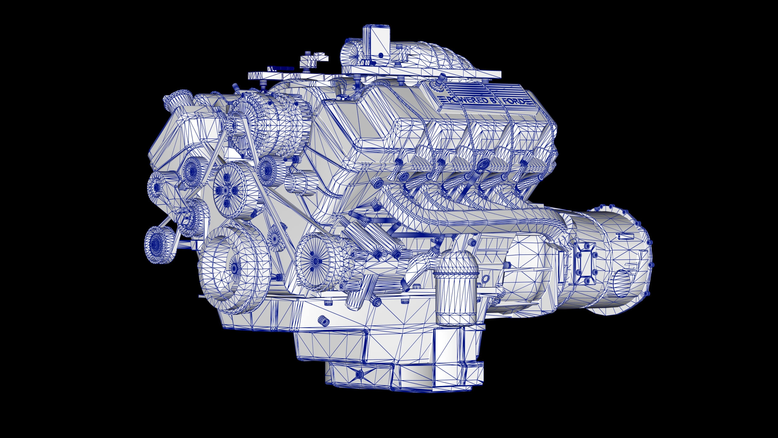 Ford F150 Big V8 - 3D Model by impulse99