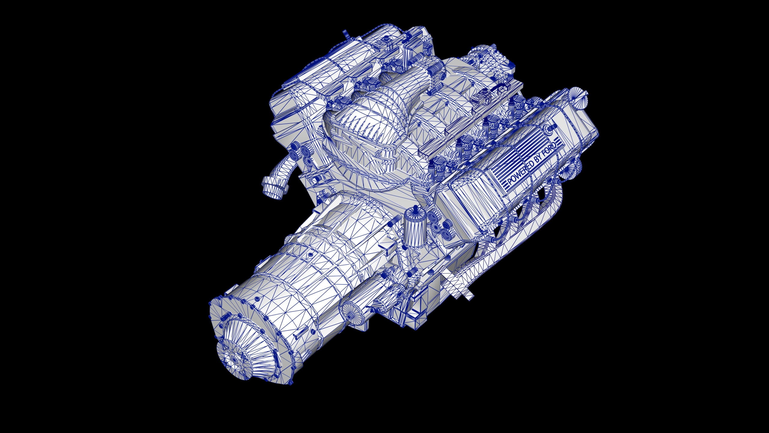 Ford F150 Big V8 - 3D Model by impulse99