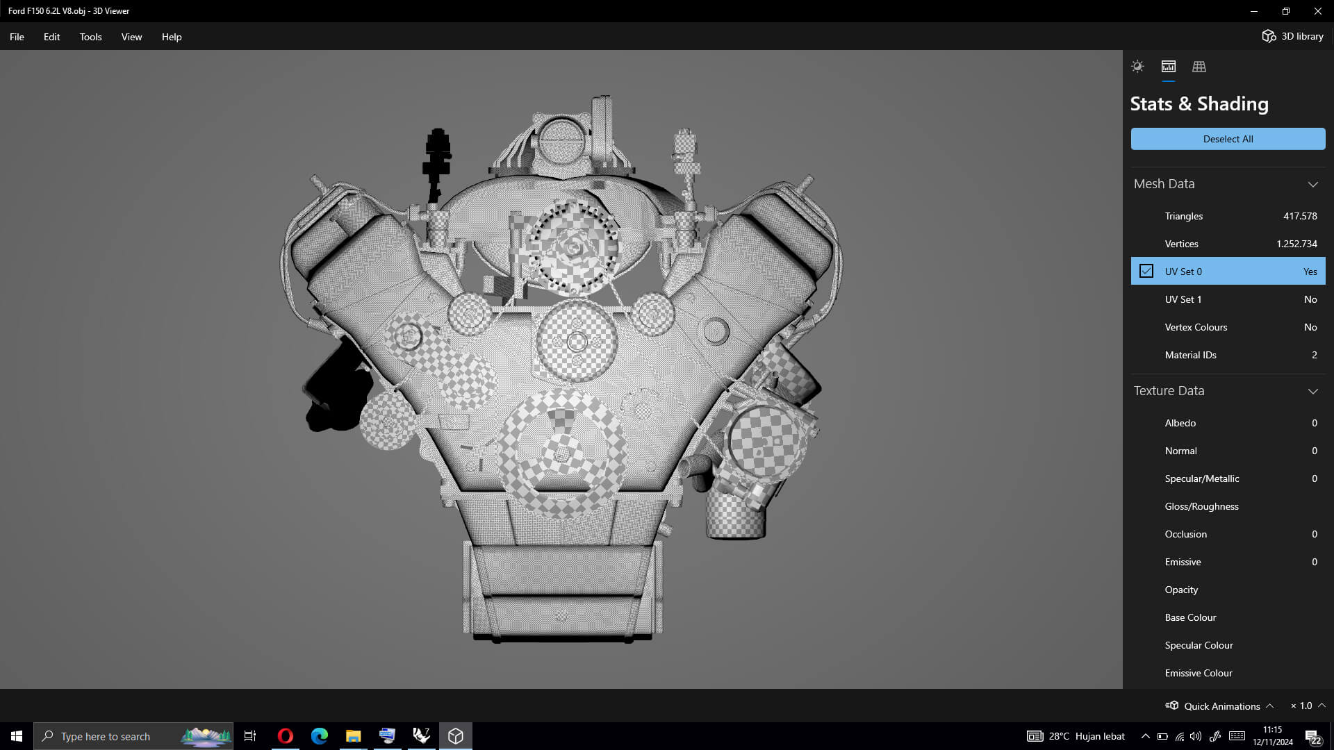 Ford F150 Big V8 - 3D Model by impulse99