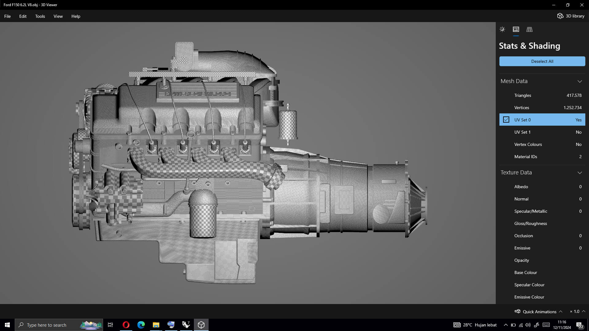 Ford F150 Big V8 - 3D Model by impulse99