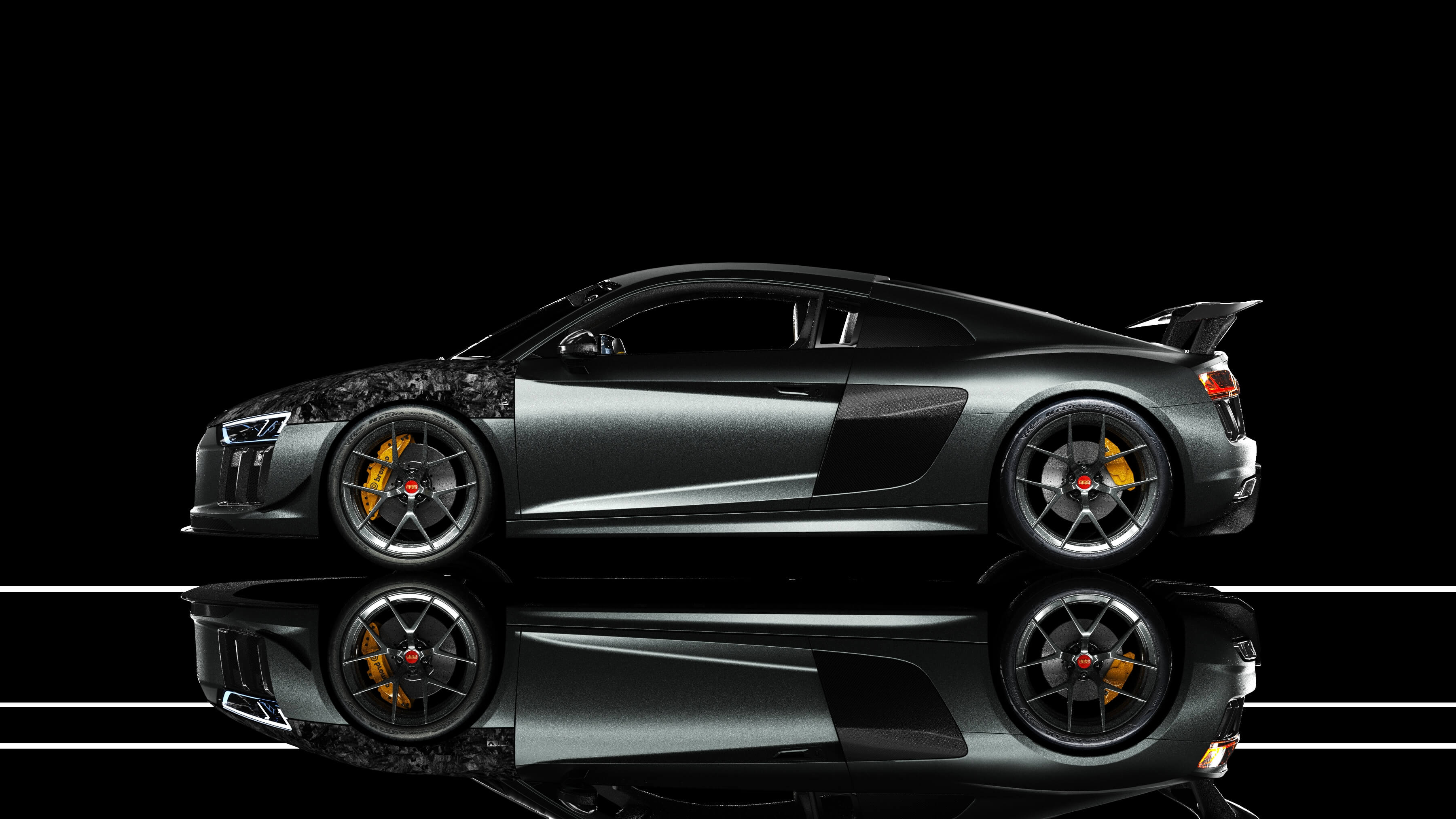 Audi R8 V10 Plus VRSTEINER 3D Render, Digital Art by impulse99