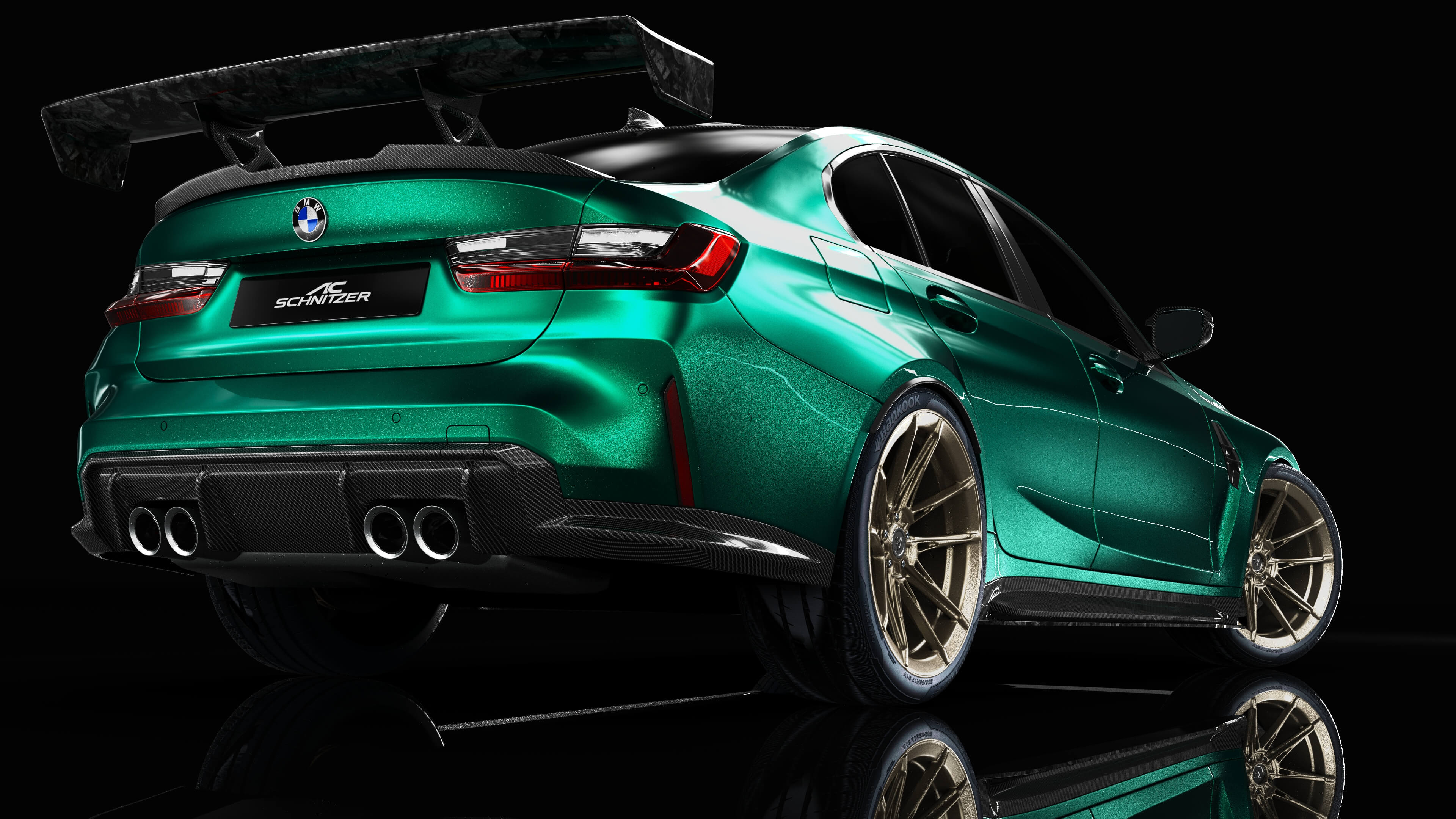 BMW M3 G80 Competition 2021 AC Schnitzer 3D Render by impulse99