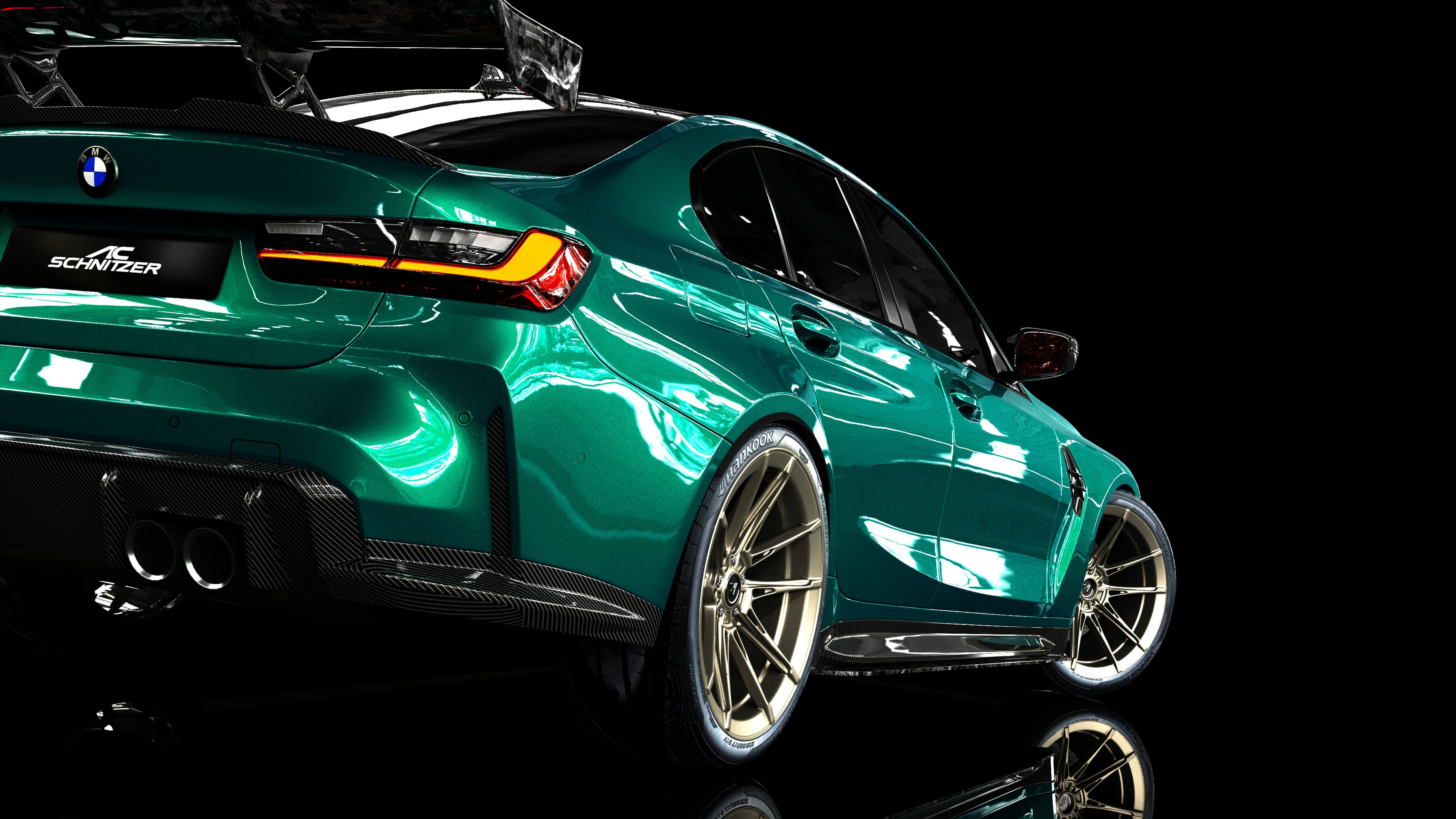 BMW M3 G80 Competition 2021 AC Schnitzer 3D Render by impulse99