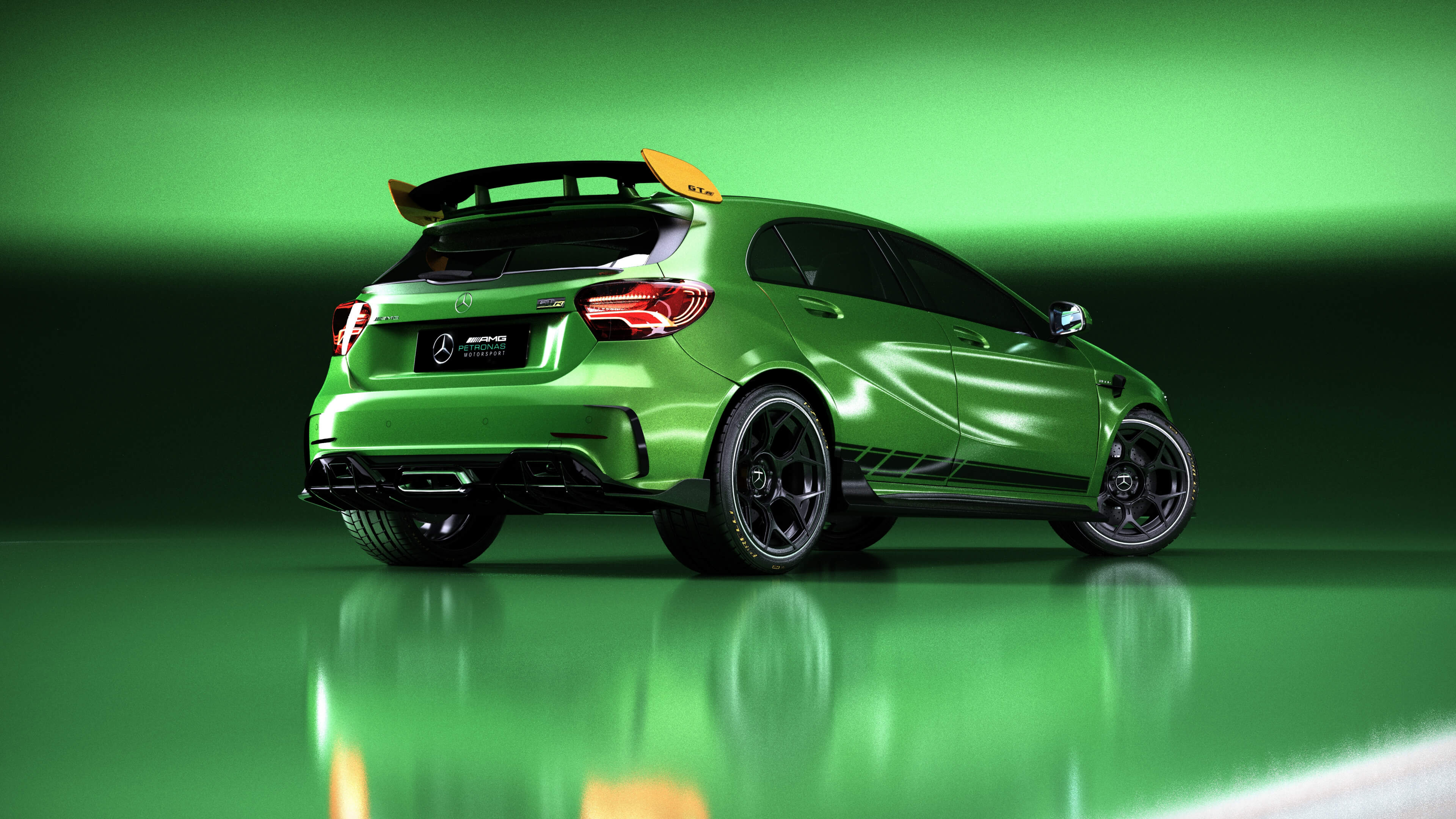 Mercedes A45 AMG GT-R 3D Render | RenderHub Gallery