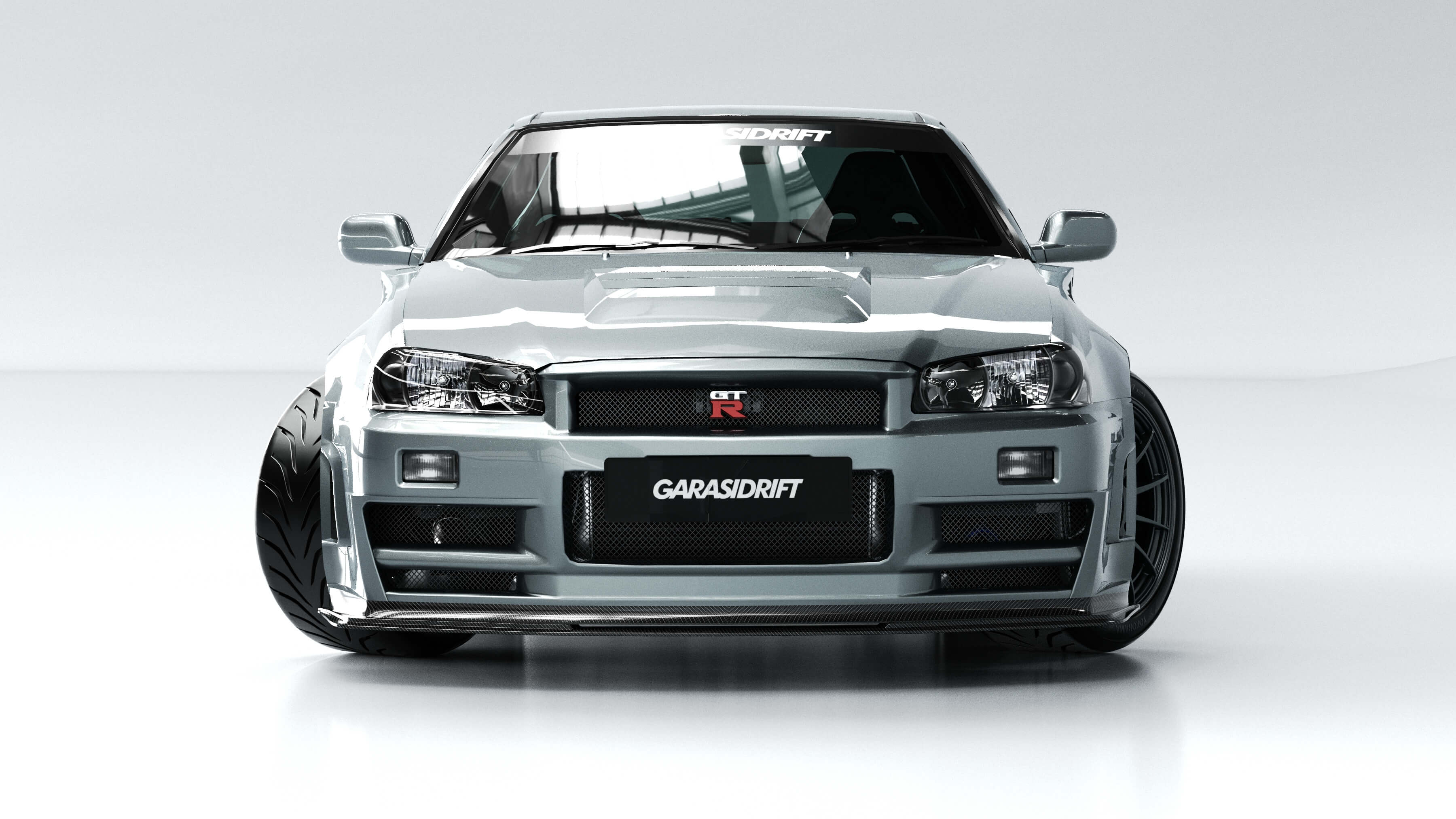 Nissan Skyline ER34 Garasidrift 3D Render by impulse99