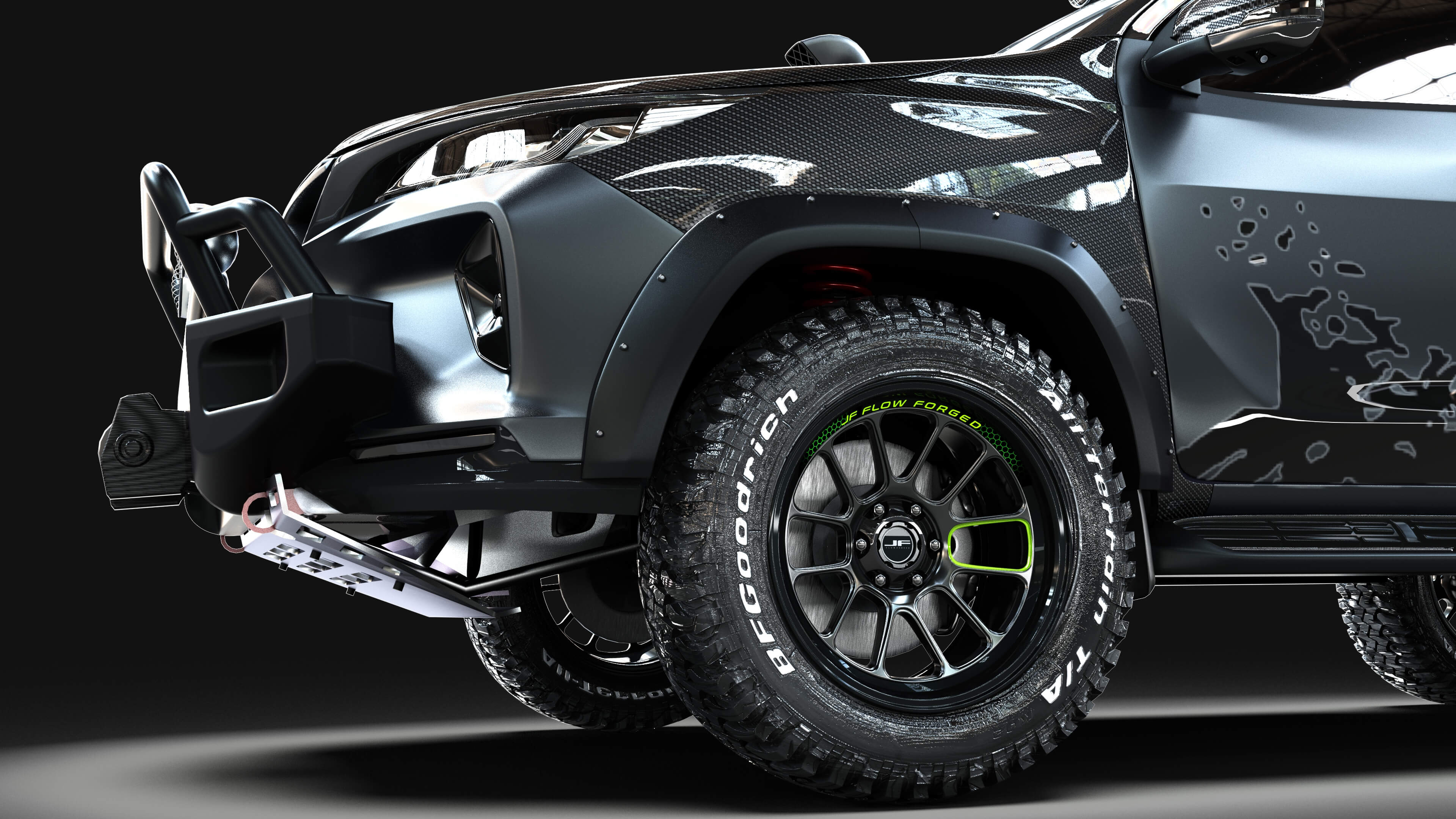 Toyota Fortuner VRZ Adventure 3D Render, Digital Art by impulse99