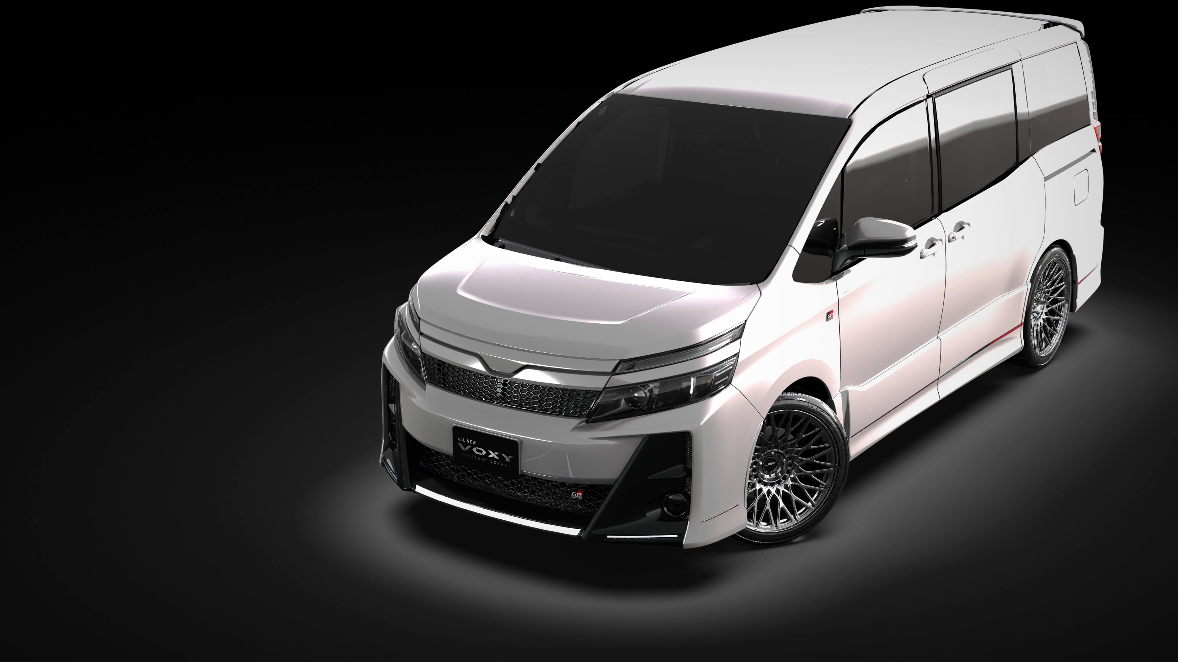 Toyota Voxy GR Sport 3D Render, Digital Art by impulse99