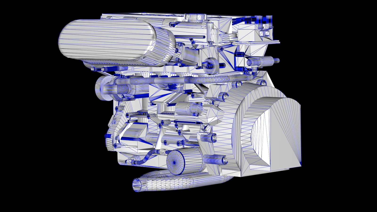 Honda B16A Engine - 3D Model by impulse99