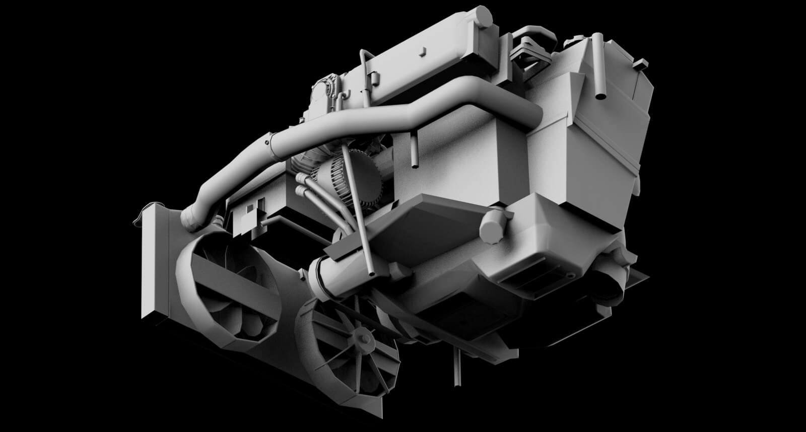 Honda F20C S2000 Engine - 3D Model by impulse99