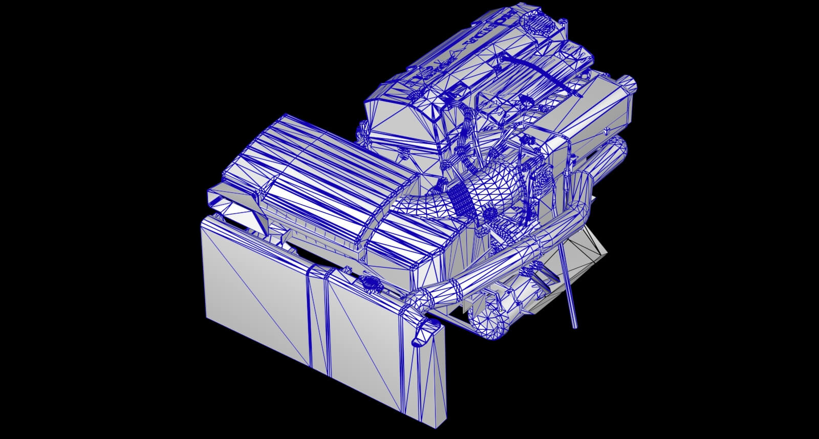 Honda F20C S2000 Engine - 3D Model by impulse99