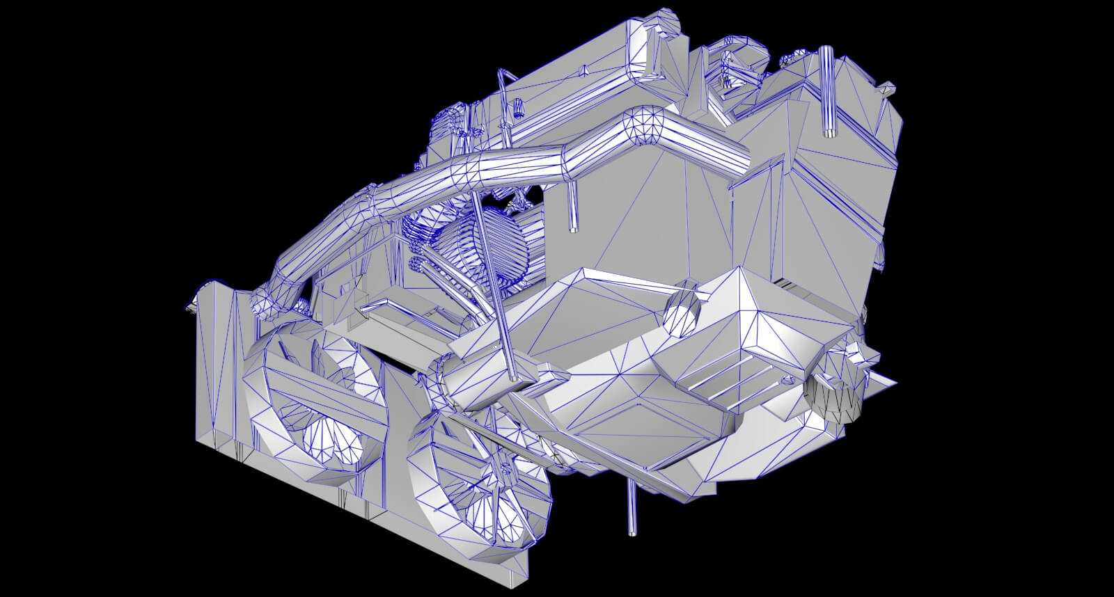 Honda F20C S2000 Engine - 3D Model by impulse99