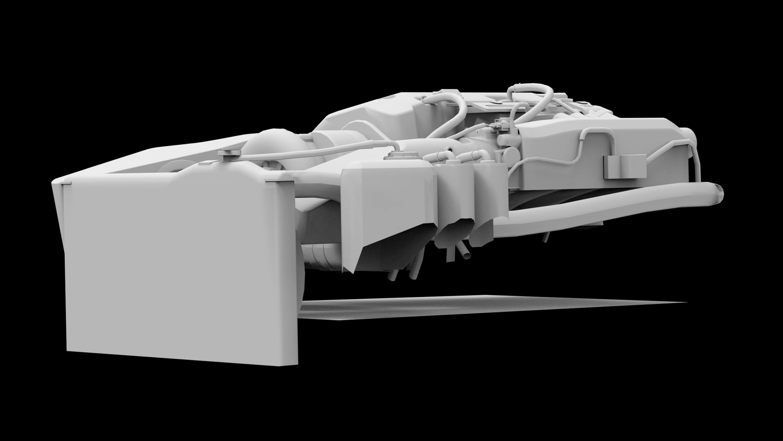 Honda F20C S2000 Supercharged Engine - 3D Model by impulse99