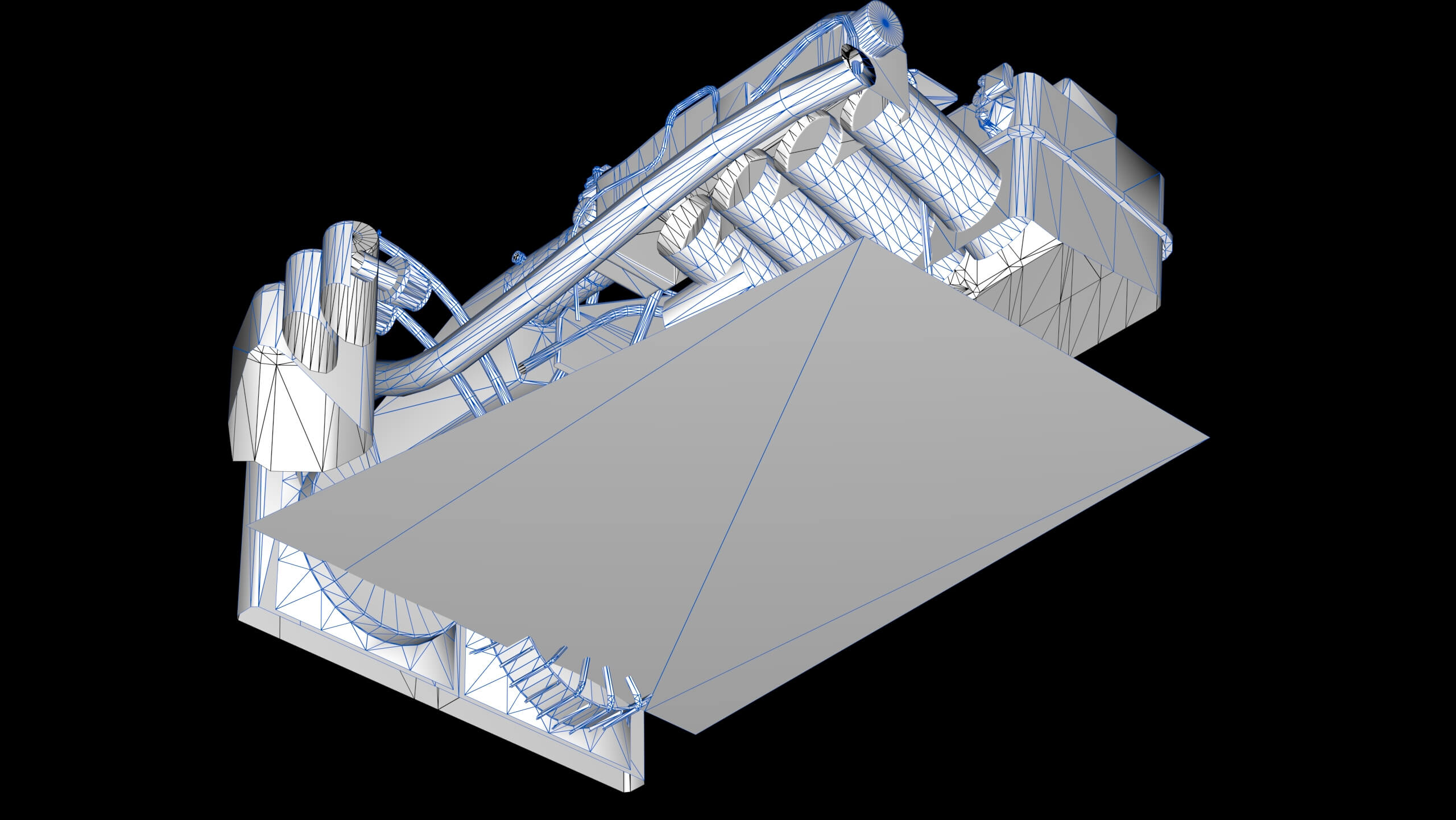 Honda F20C S2000 Supercharged Engine - 3D Model by impulse99