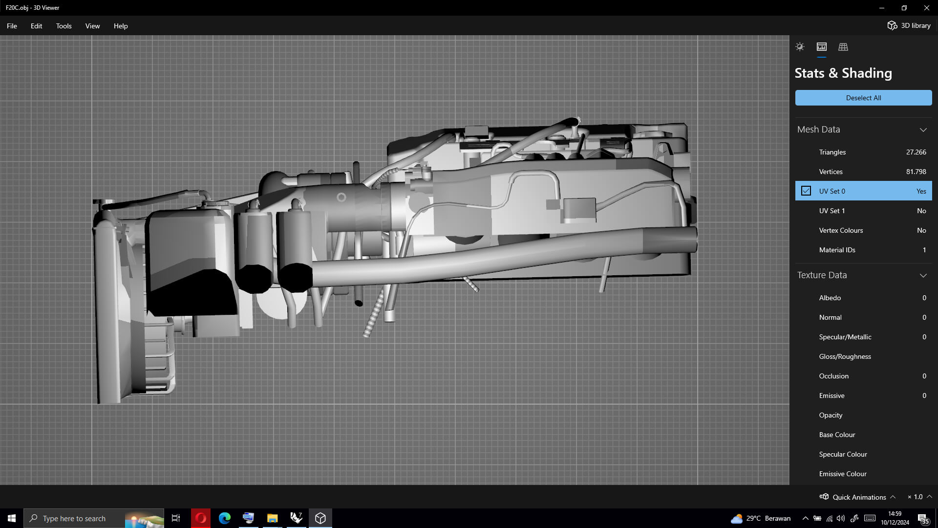 Honda F20C S2000 Supercharged Engine - 3D Model by impulse99