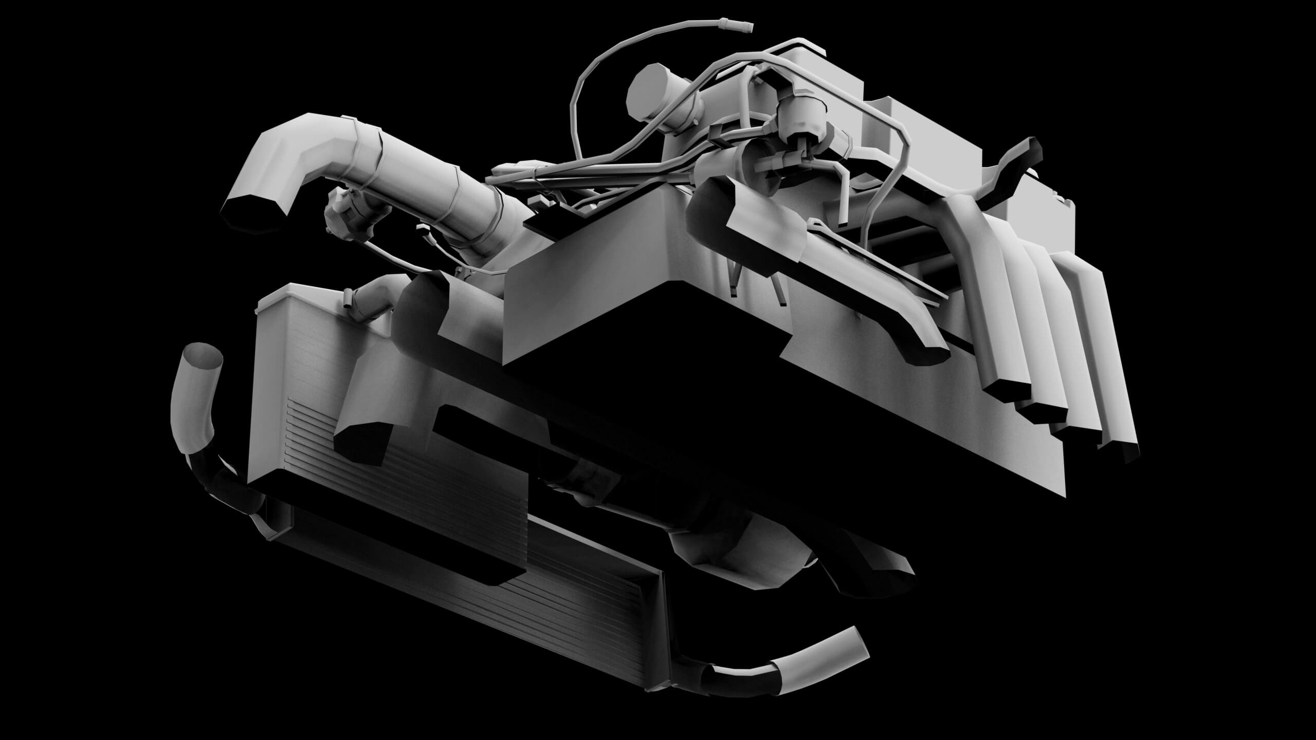 Honda K24 VTEC Engine - 3D Model by impulse99