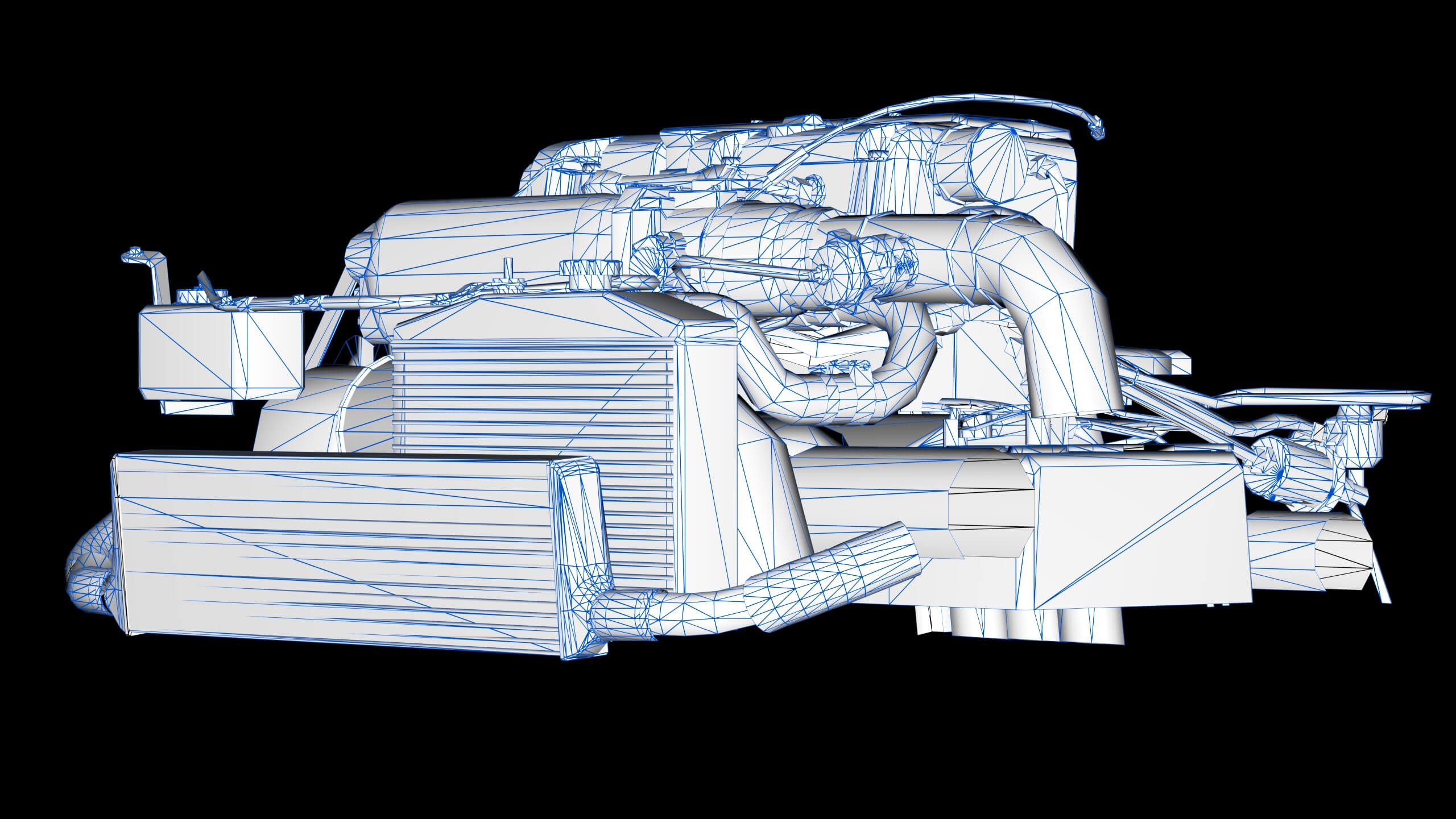 Honda K24 VTEC Engine - 3D Model by impulse99