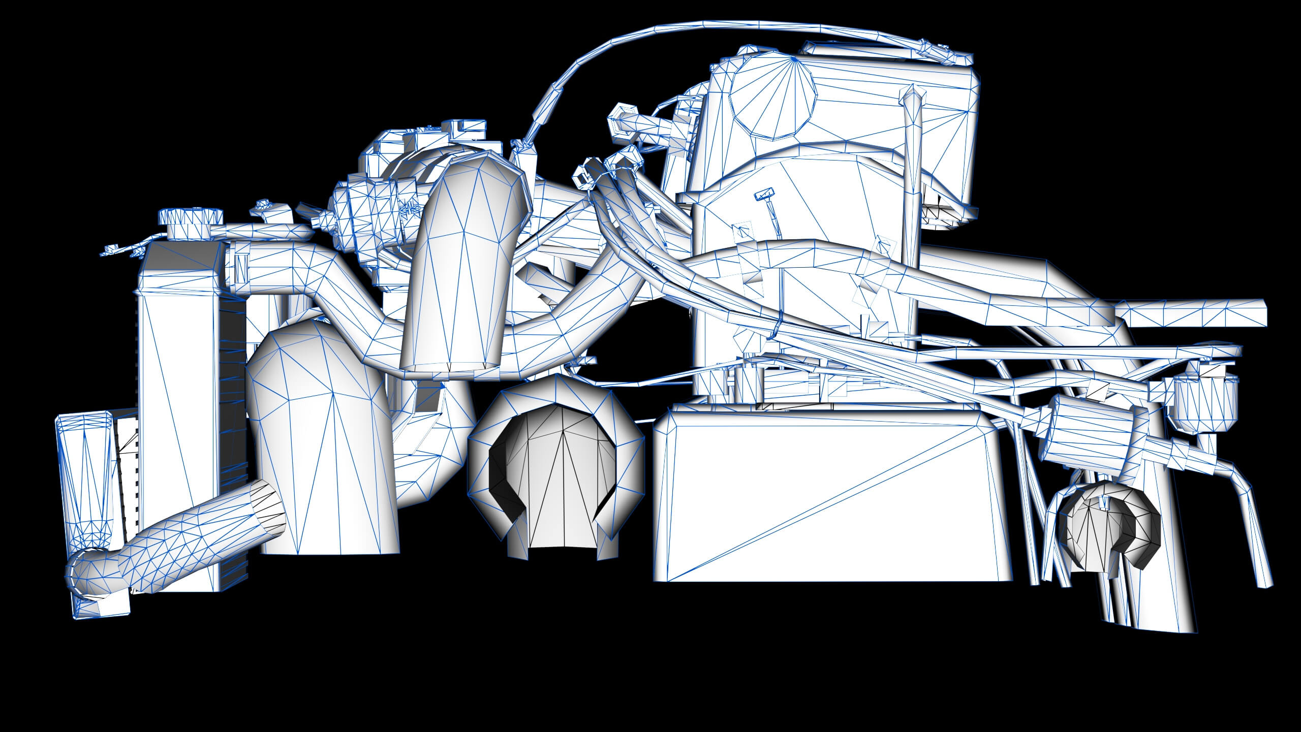 Honda K24 VTEC Engine - 3D Model by impulse99