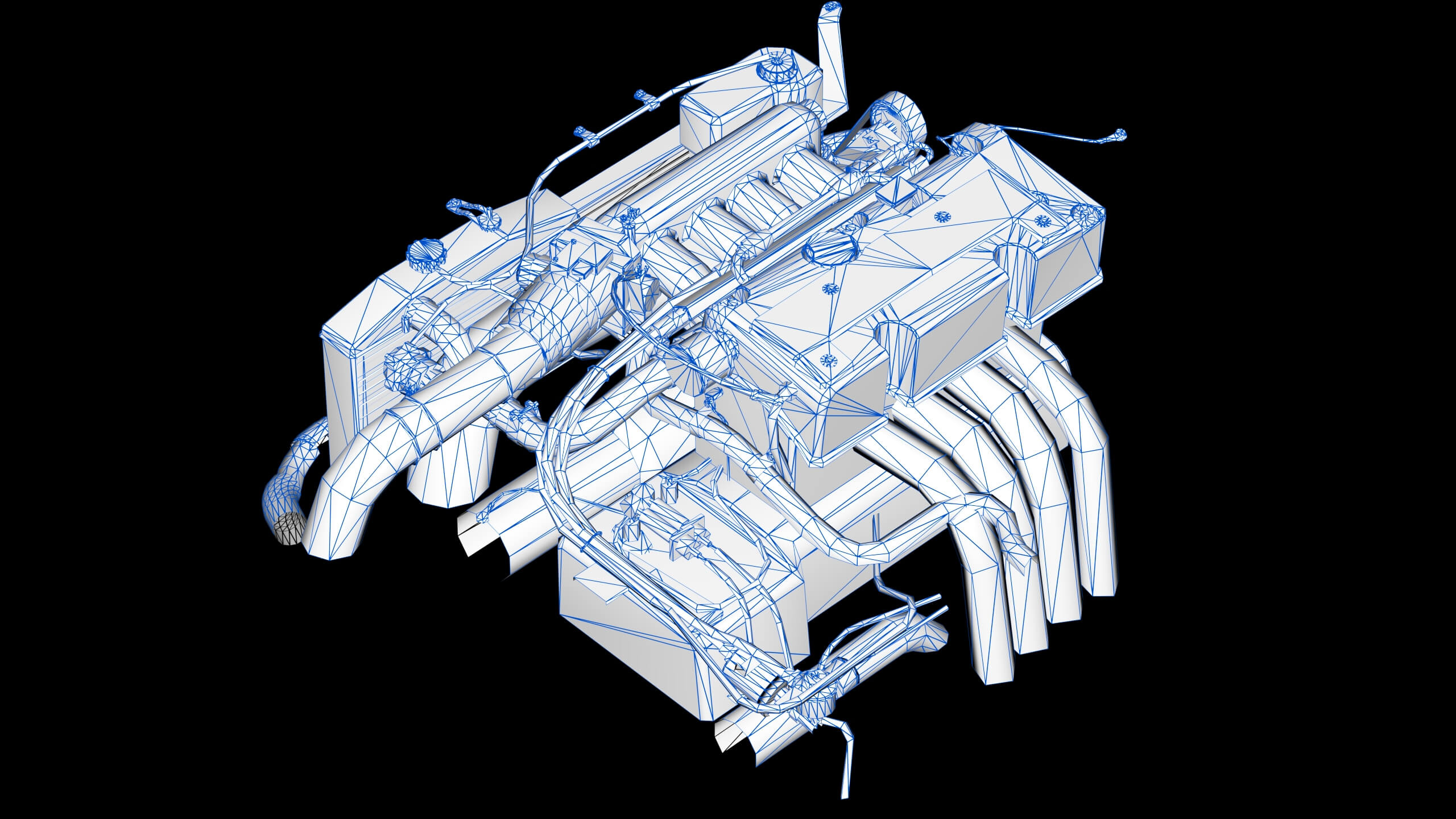 Honda K24 VTEC Engine - 3D Model by impulse99