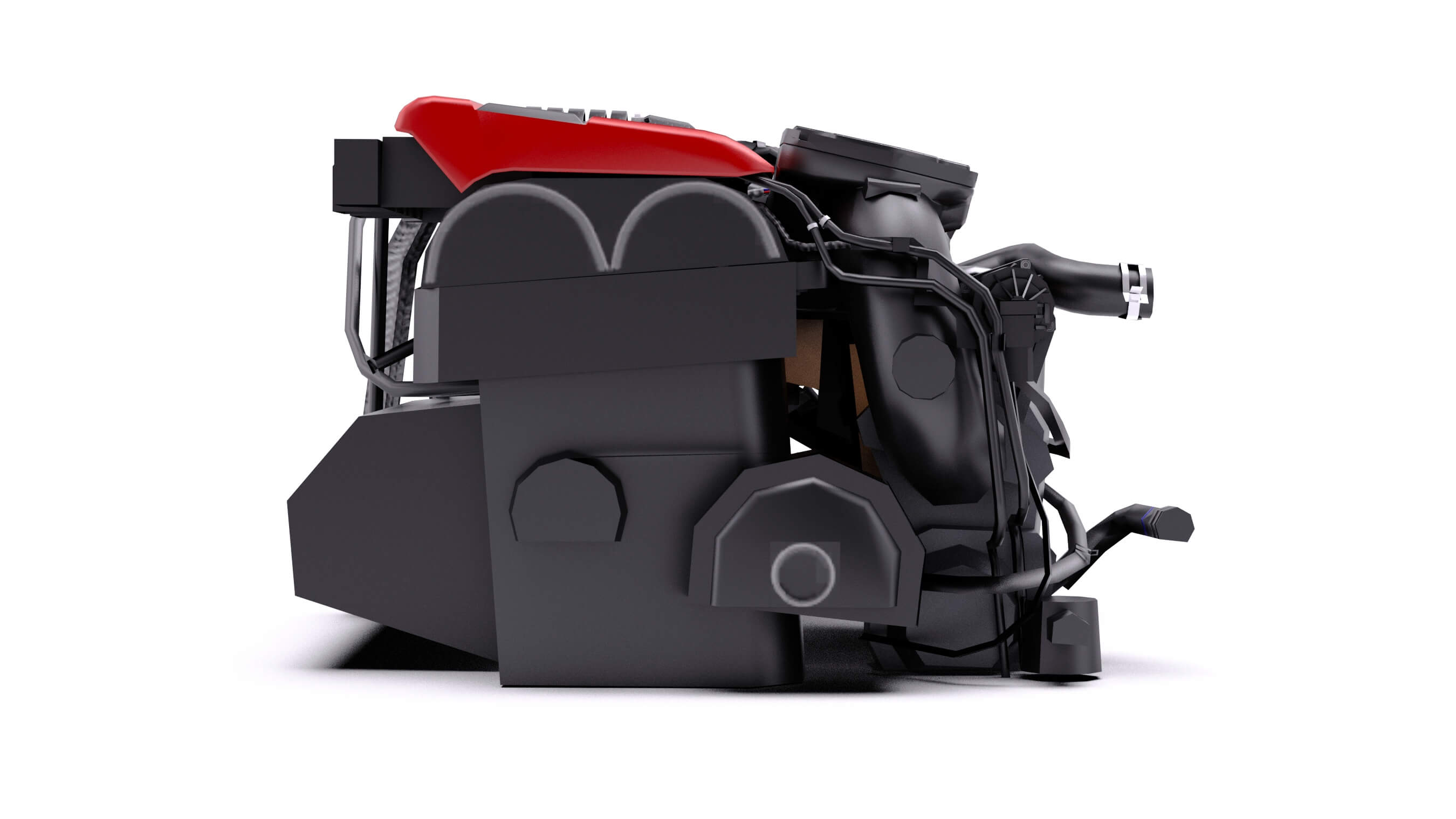 Honda K20C VTEC Turbo Engine - 3D Model by impulse99