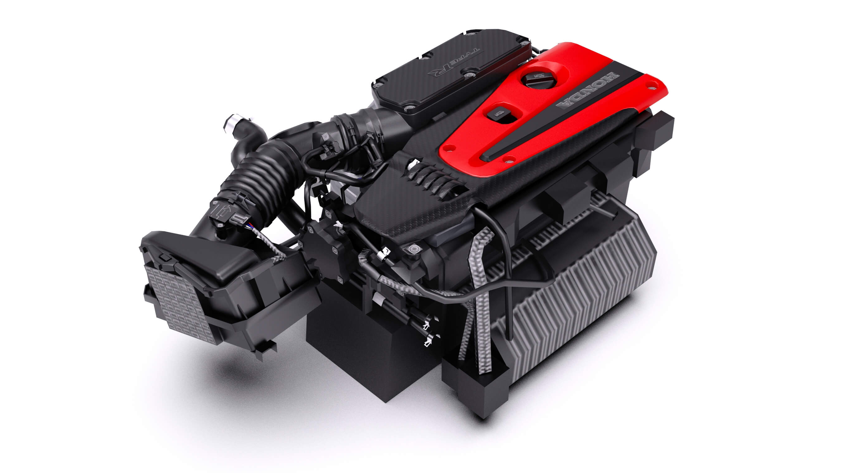 Honda K20C VTEC Turbo Engine - 3D Model by impulse99