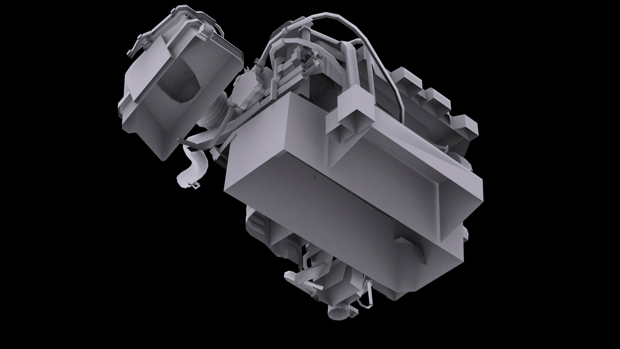 Honda K20C VTEC Turbo Engine - 3D Model by impulse99