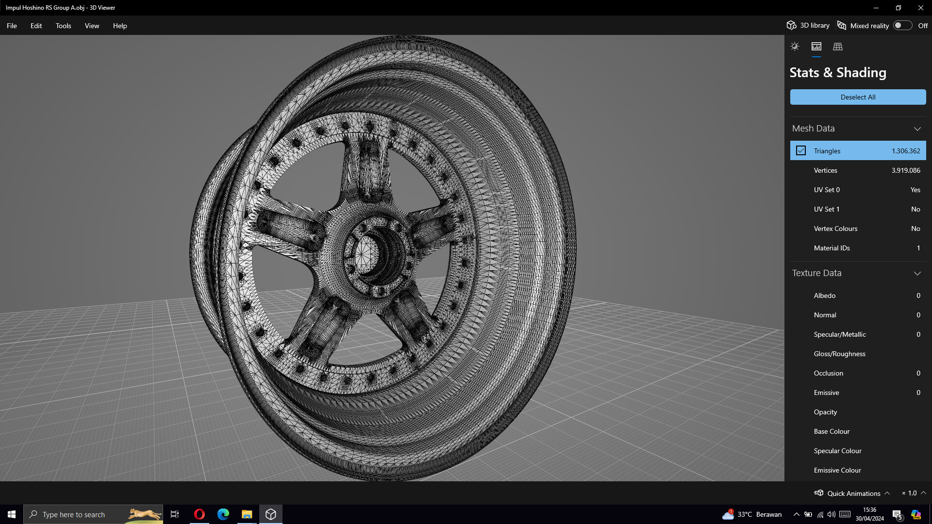 Impul Hoshino RS - 3D Model by impulse99