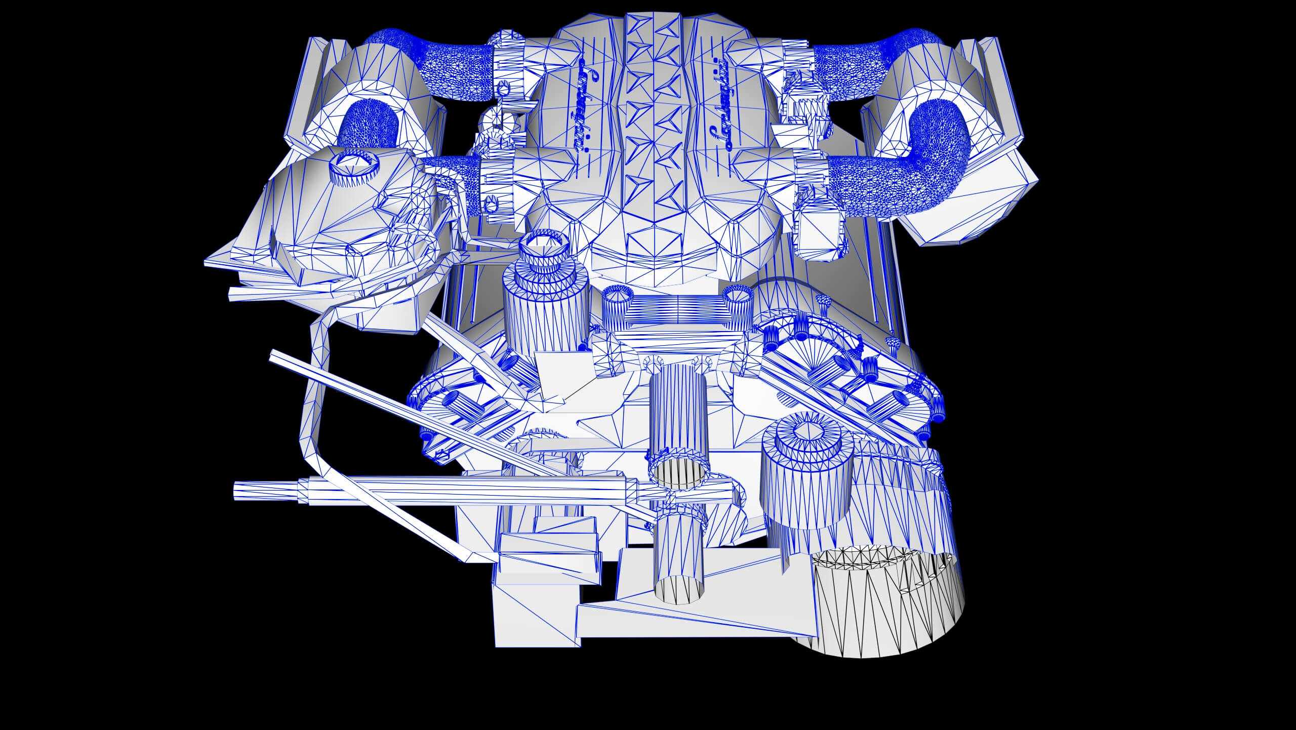 Lamborghini V12 Engine - 3D Model by impulse99