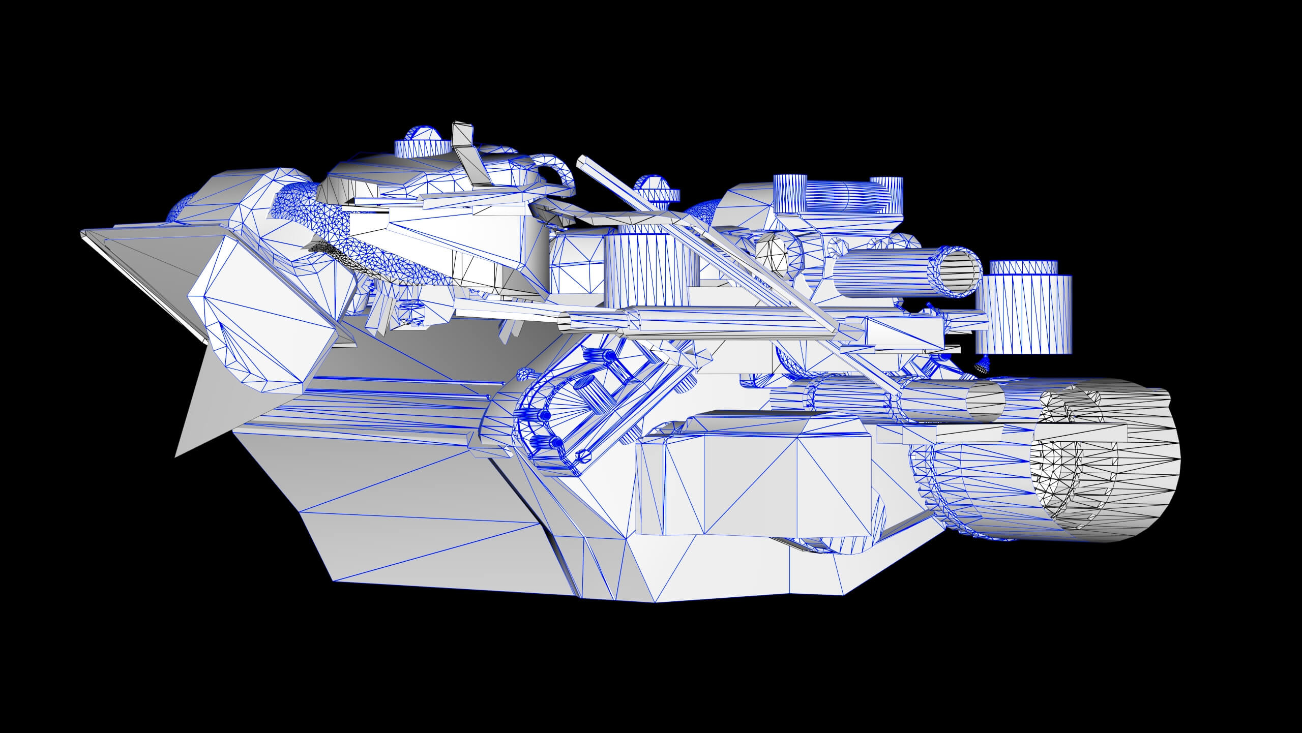 Lamborghini V12 Engine - 3D Model by impulse99