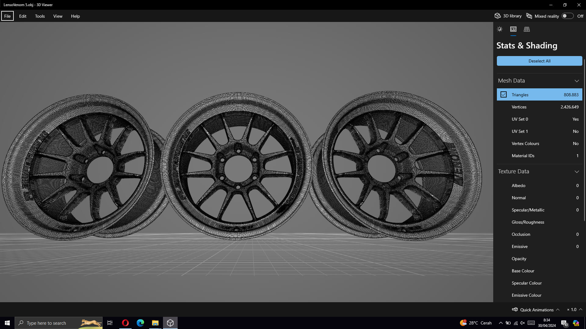 Lenso Venom 5 - 3D Model by impulse99