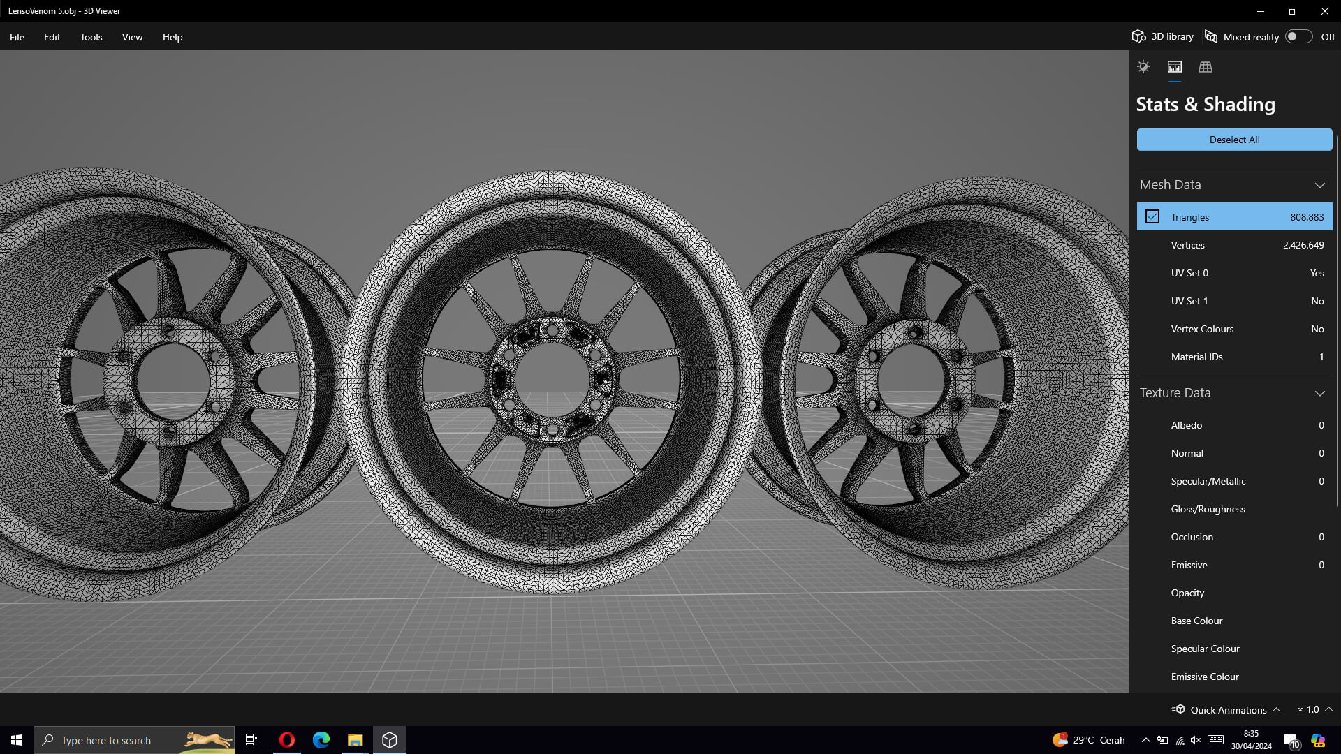 Lenso Venom 5 - 3D Model by impulse99