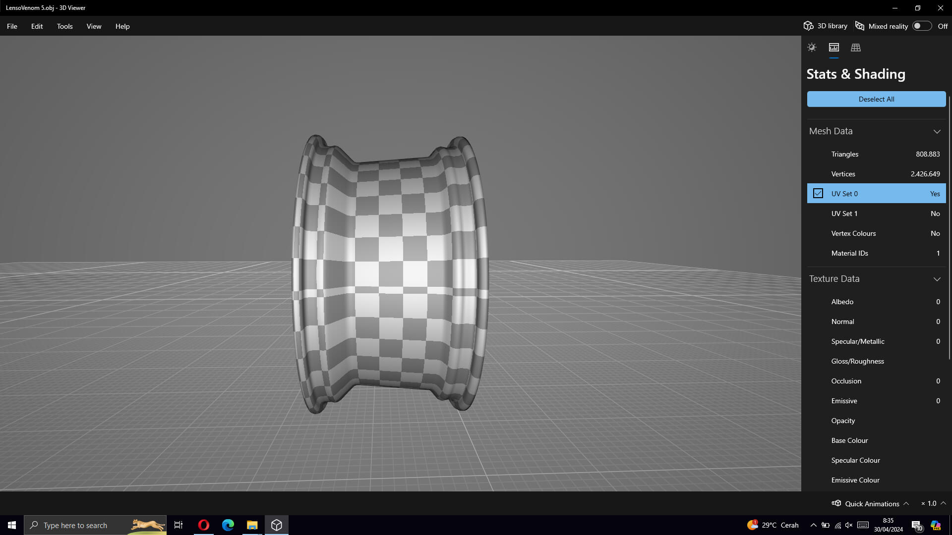 Lenso Venom 5 - 3D Model by impulse99