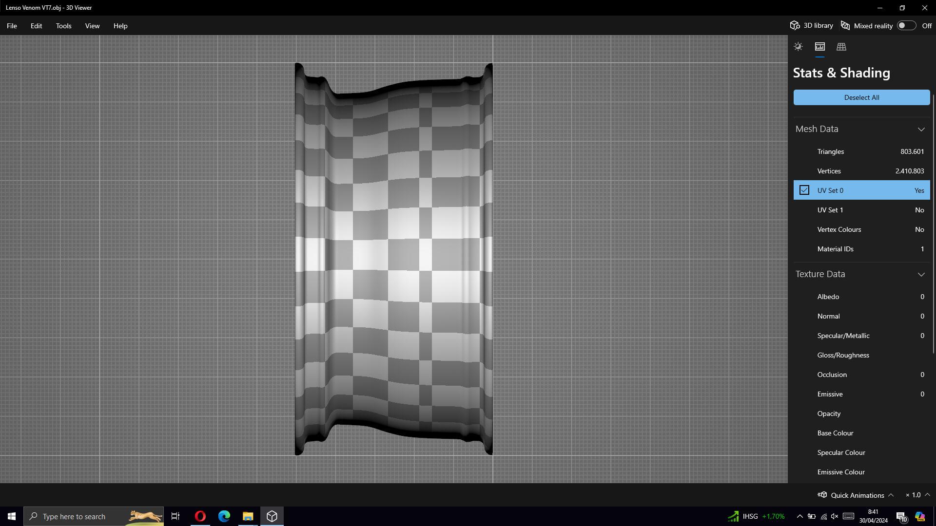 Lenso Venom VT7 - 3D Model by impulse99