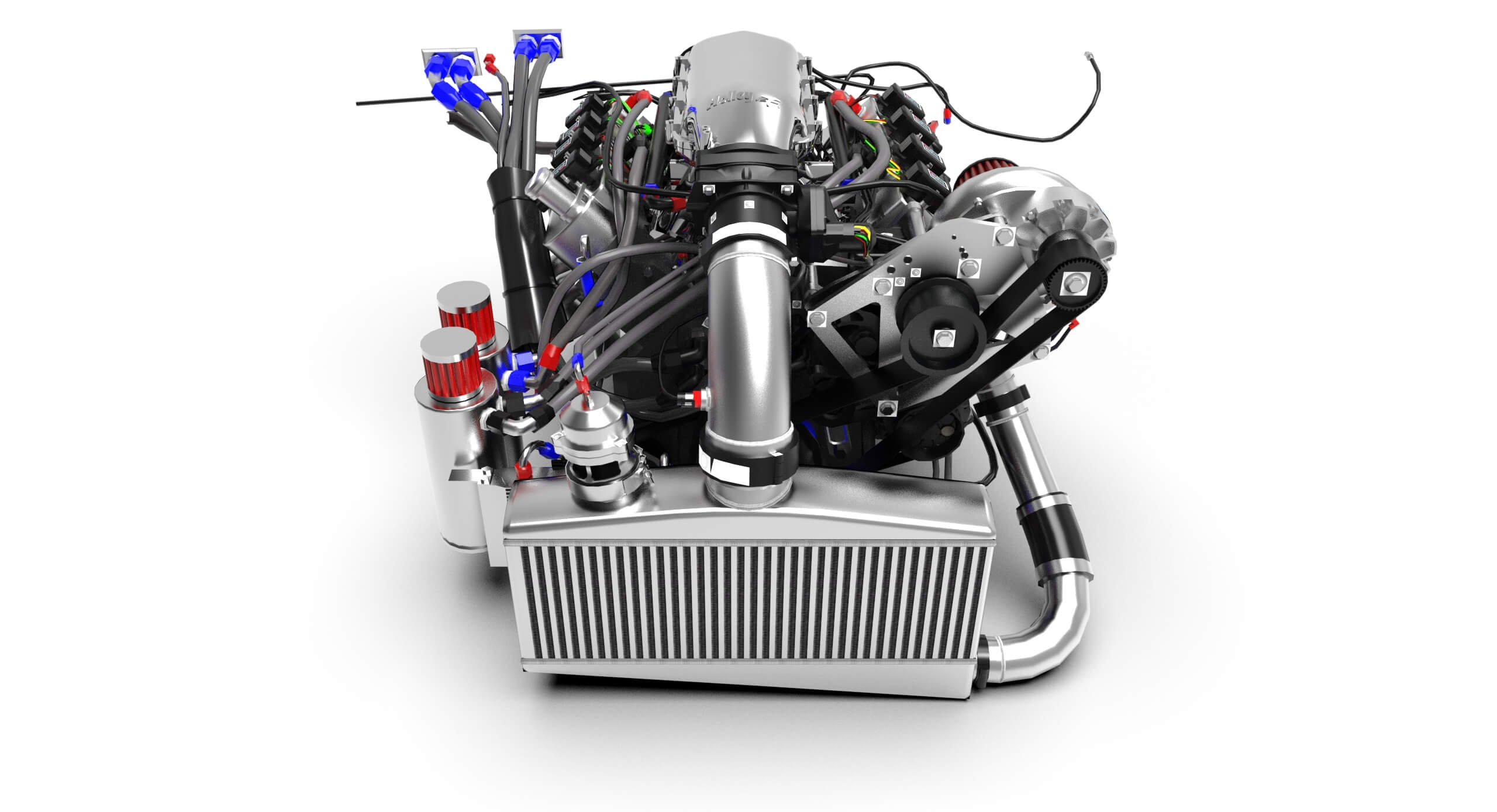 LS V8 Engine - 3D Model by impulse99