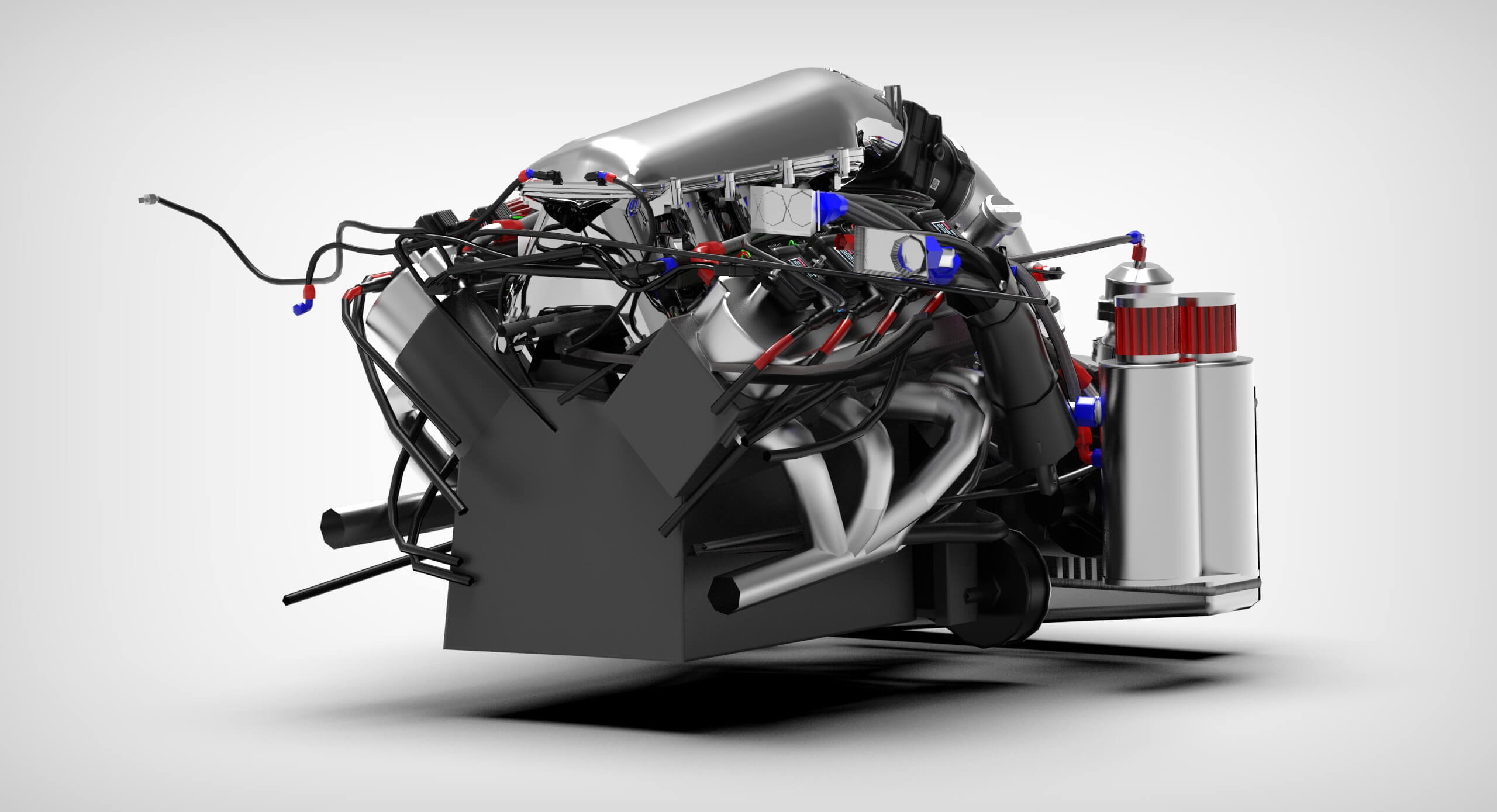 LS V8 Engine - 3D Model by impulse99