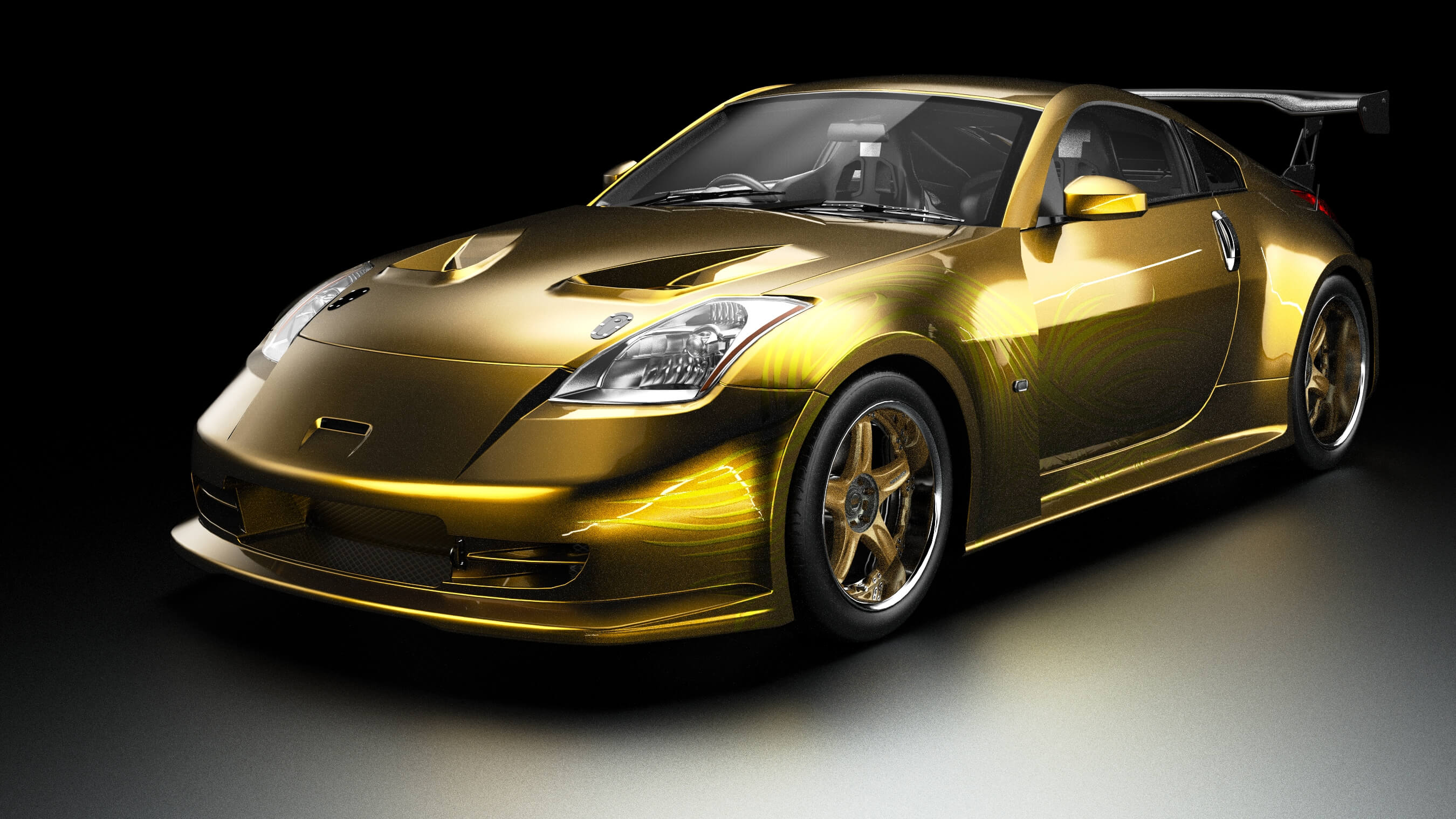 Morimoto Top Secret Nissan Fairlady 350Z - 3D Model by impulse99