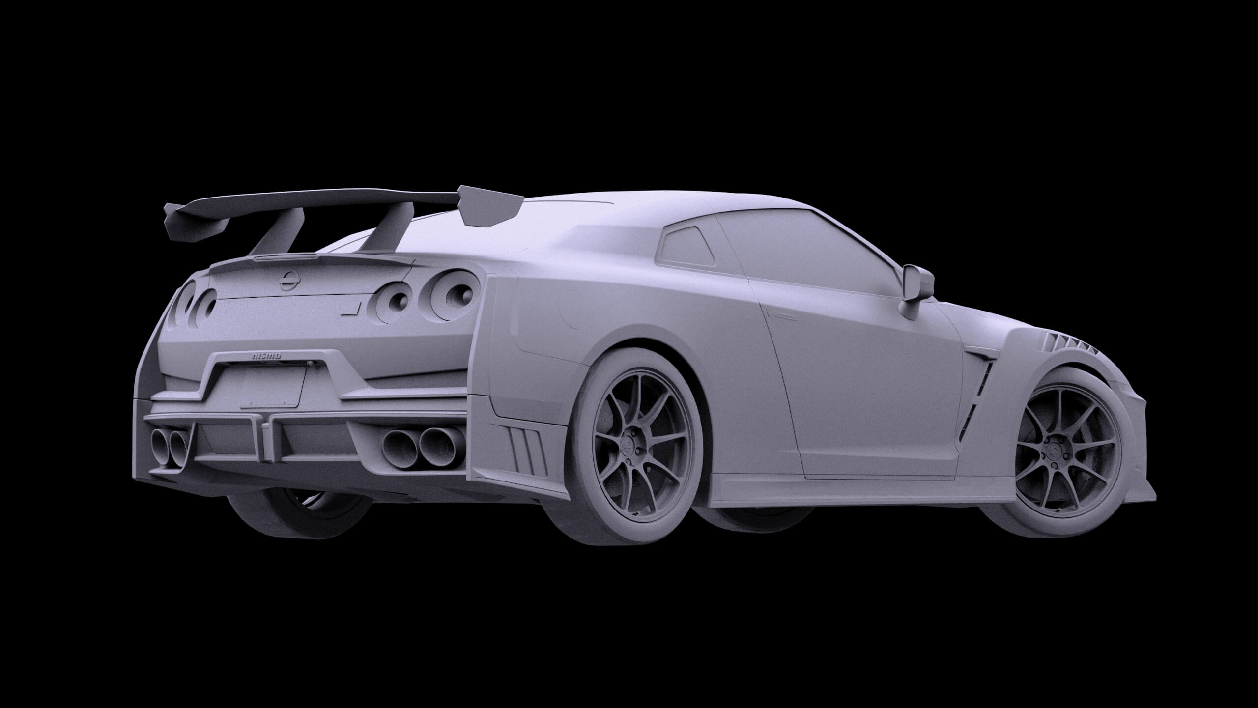 Nismo GT-R R35 2024 3D Model by impulse99