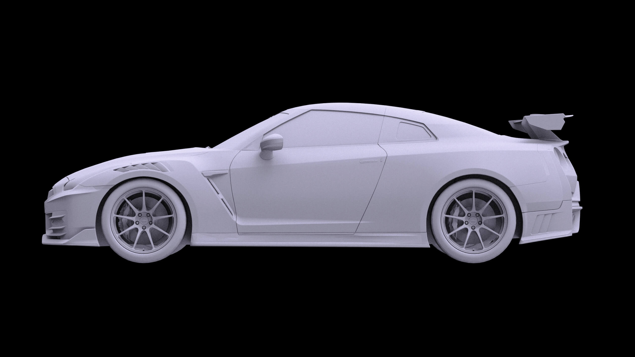 Nismo GT-R R35 2024 3D Model by impulse99