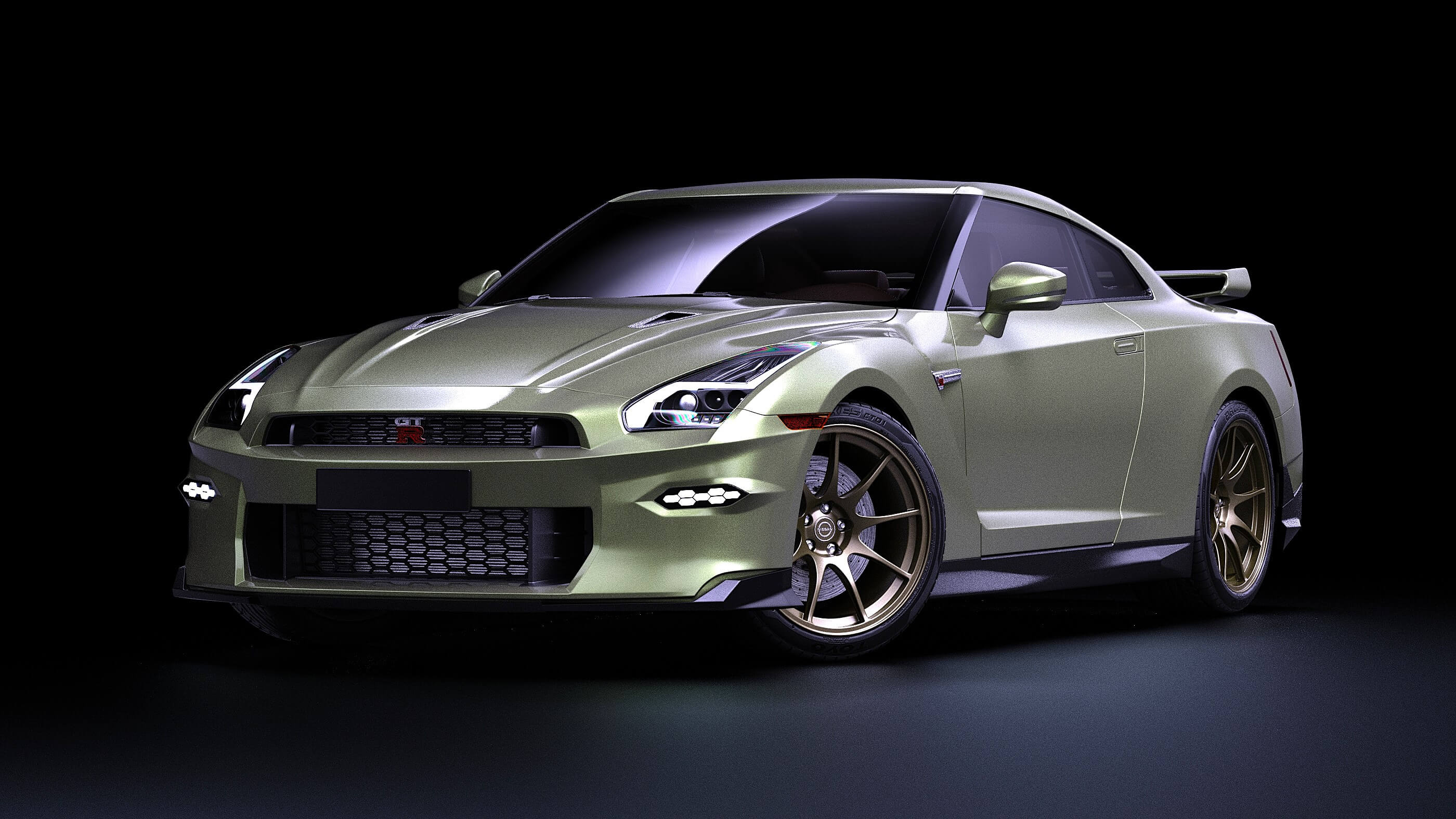 Nissan GT-R R35 2024 3D Model by impulse99