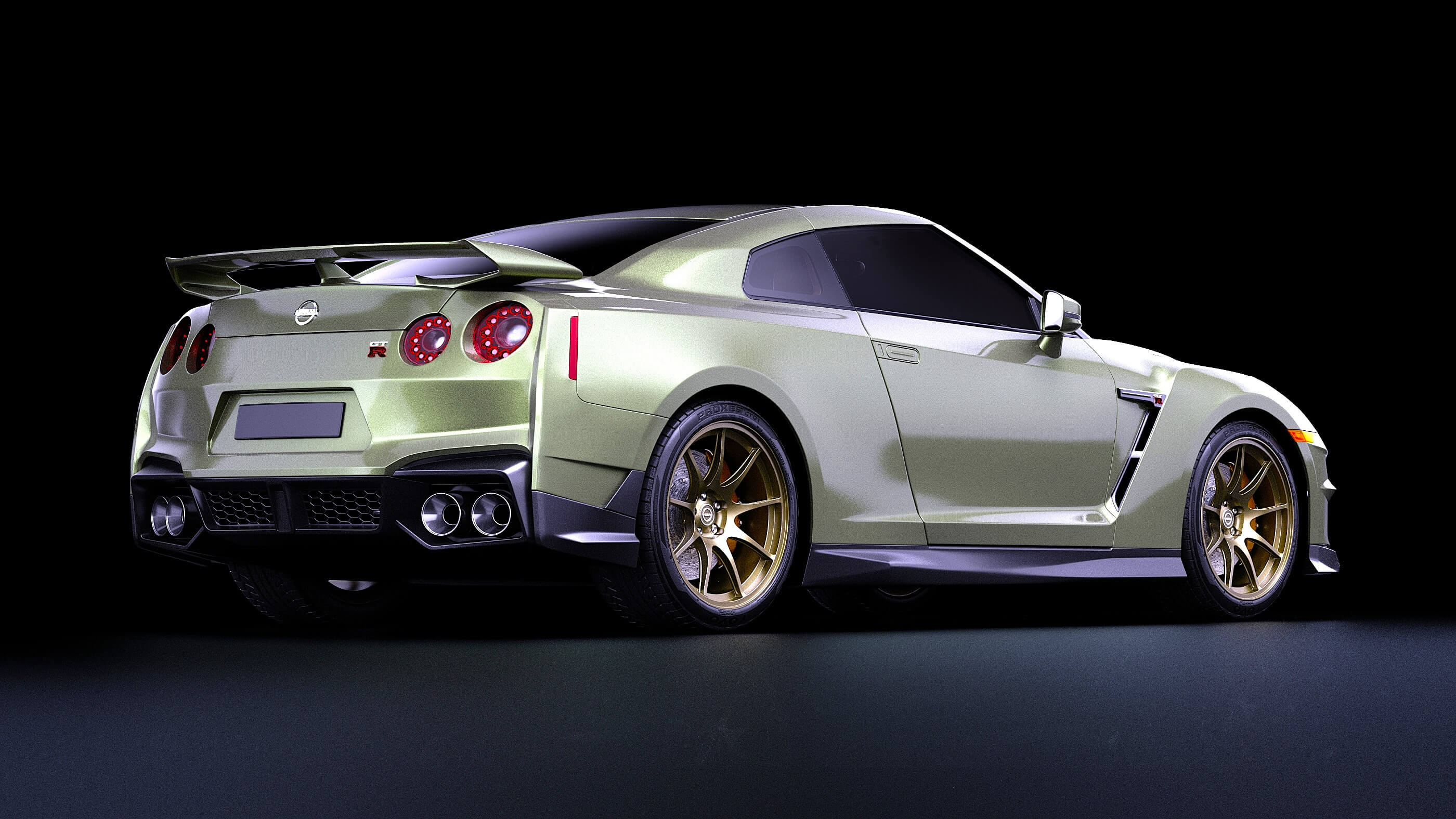 Nissan GT-R R35 2024 3D Model by impulse99