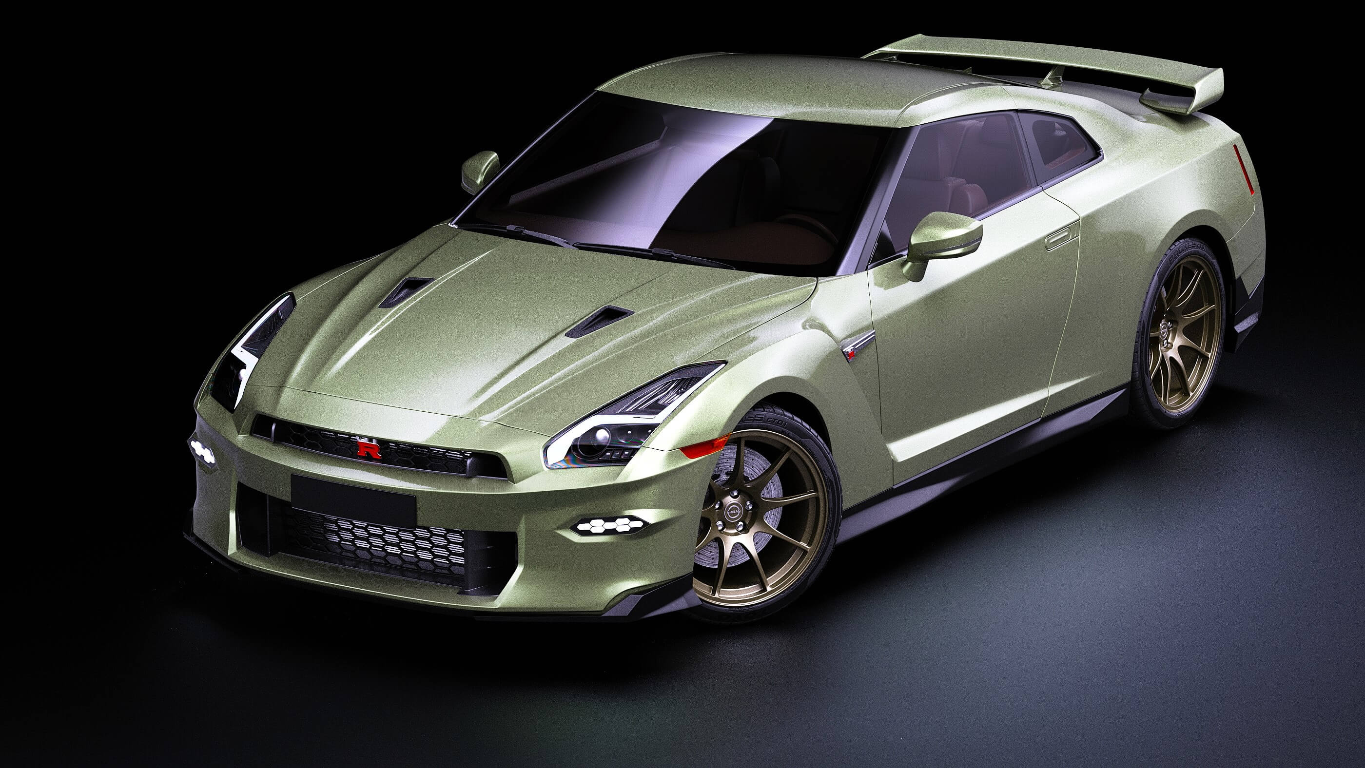 Nissan GT-R R35 2024 3D Model by impulse99