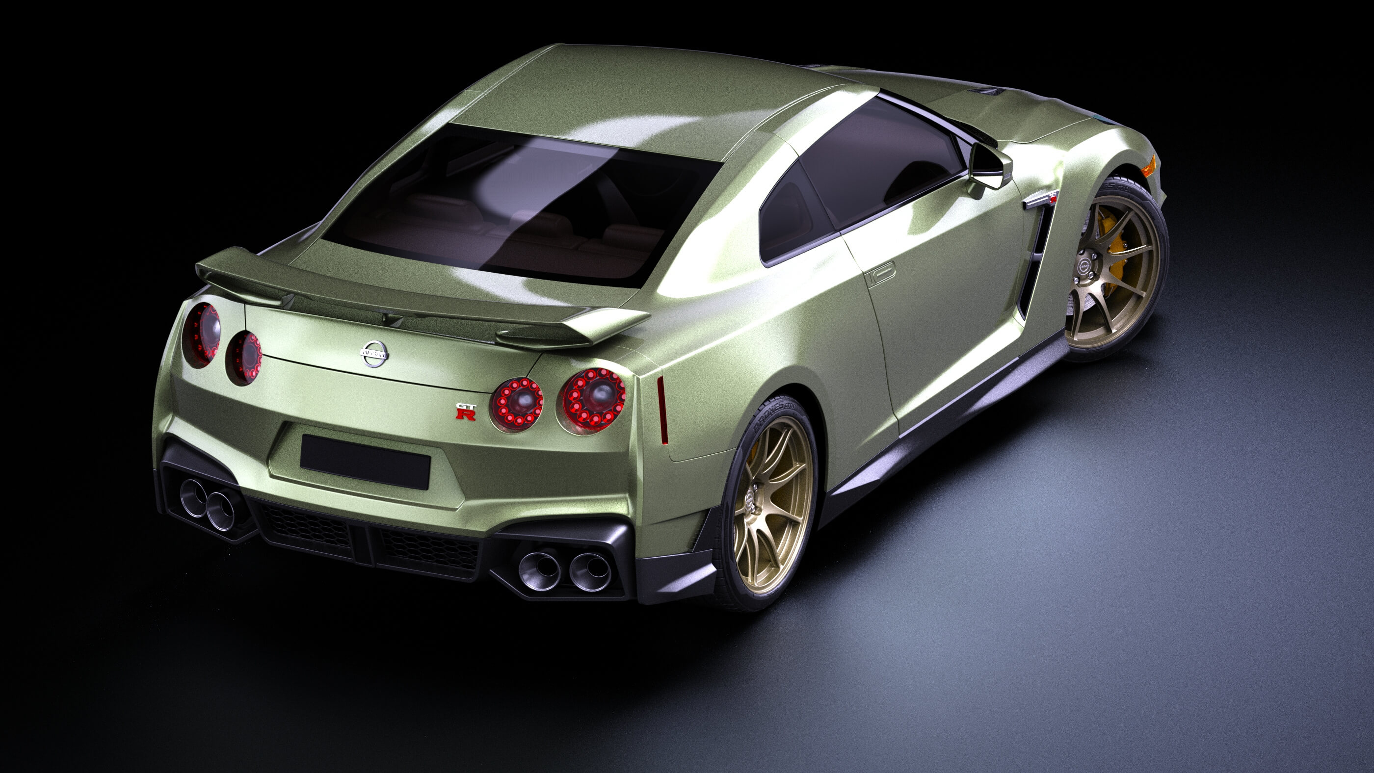 Nissan GT-R R35 2024 3D Model by impulse99
