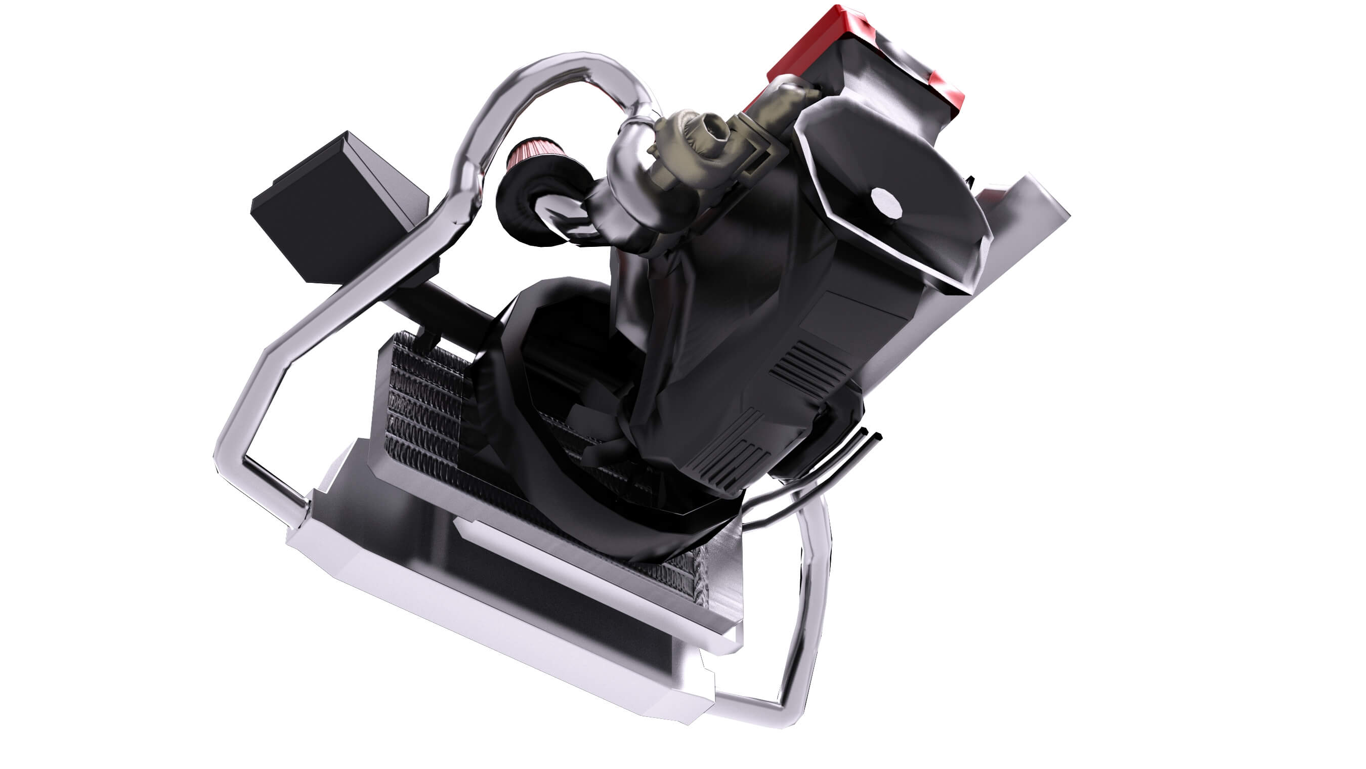 Nissan CA18DET Engine Lowpoly - 3D Model by impulse99