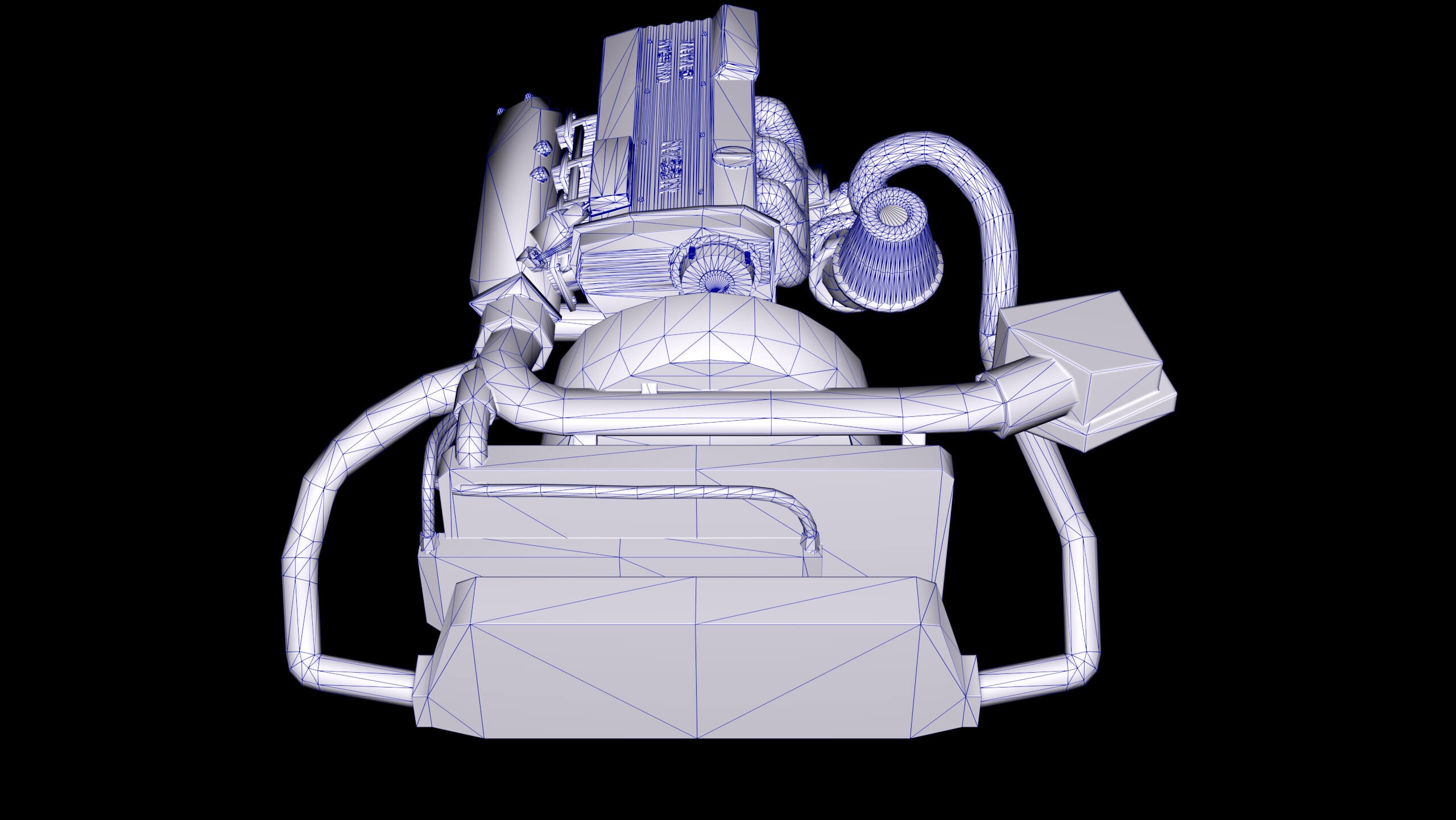 Nissan CA18DET Engine Lowpoly - 3D Model by impulse99