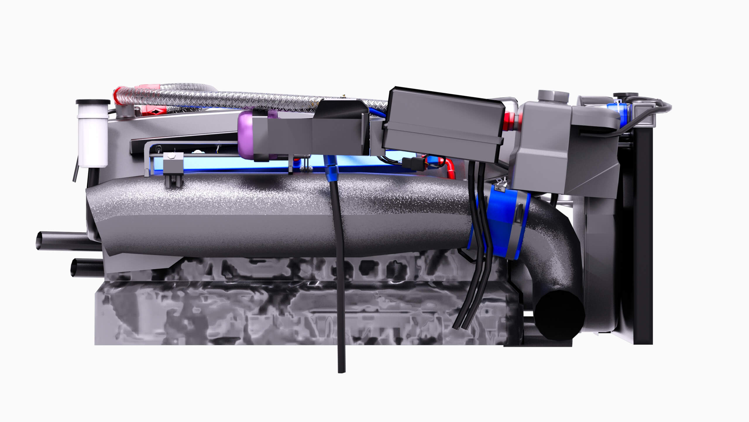 RB26 Inline 6 600Hp Turbonetics Engine - 3D Model by impulse99