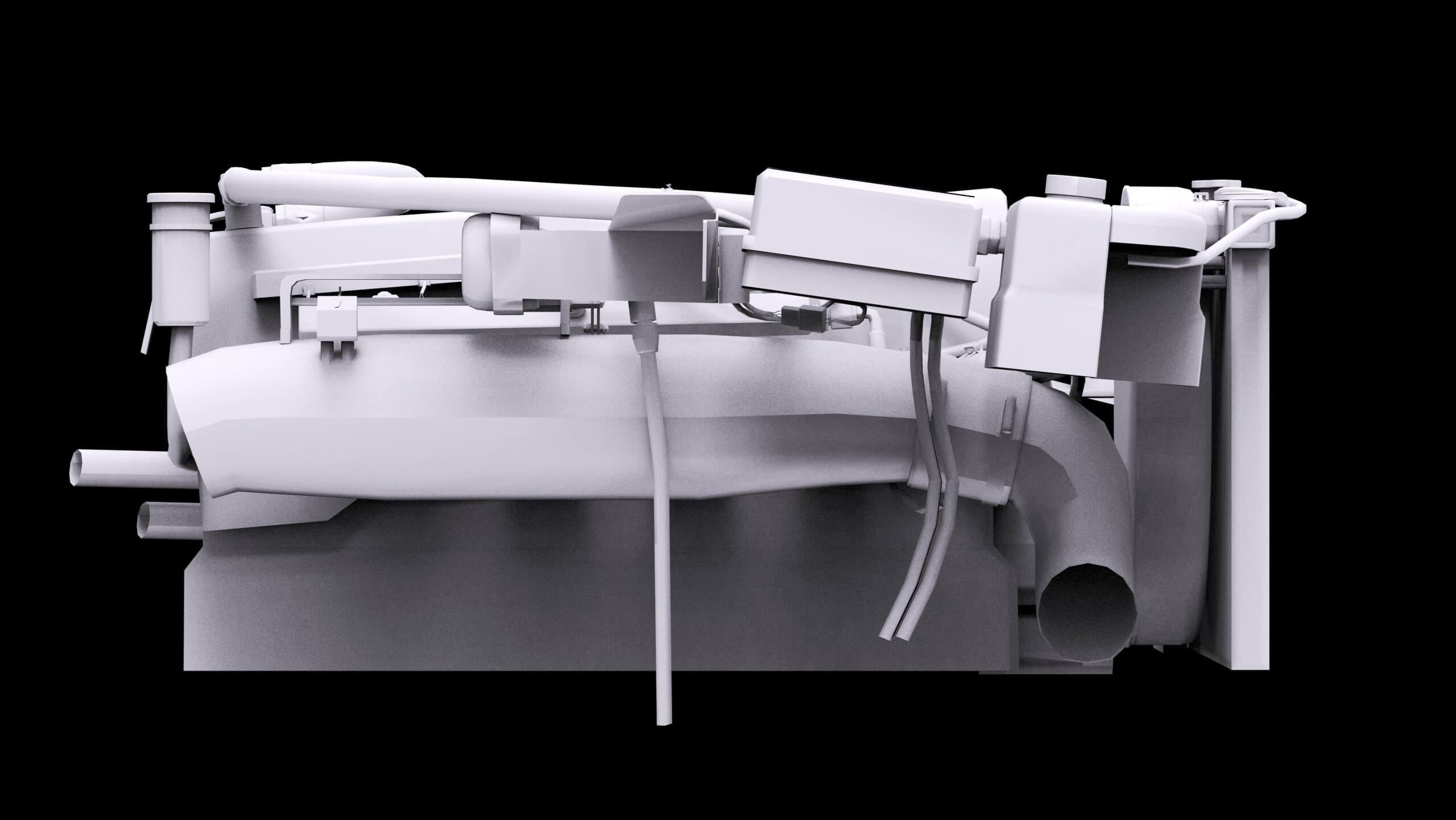 RB26 Inline 6 600Hp Turbonetics Engine - 3D Model by impulse99